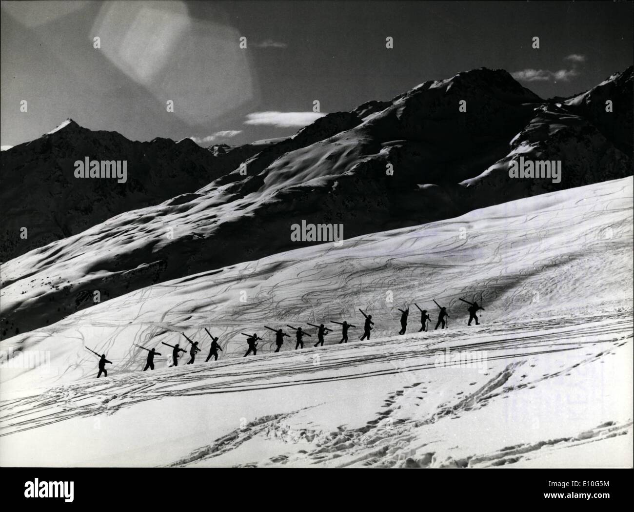 Jan. 01, 1973 - Climbing high up on the mountains: In our modern only ...