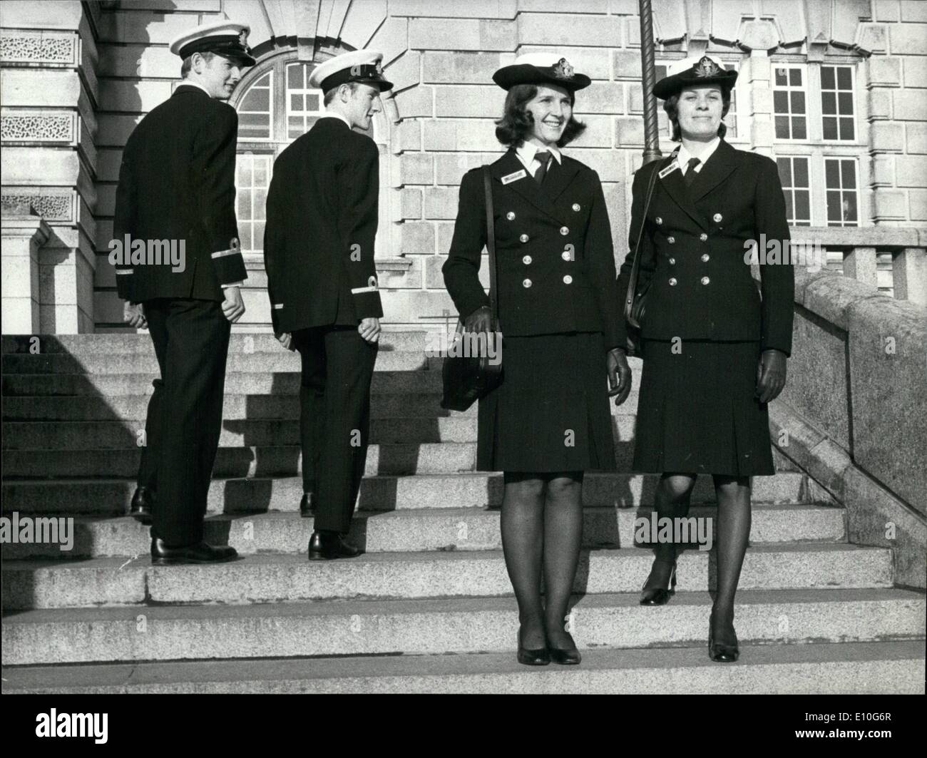 Jan. 01, 1973 - Women At Britannia Royal Naval College, Dartmouth, For ...