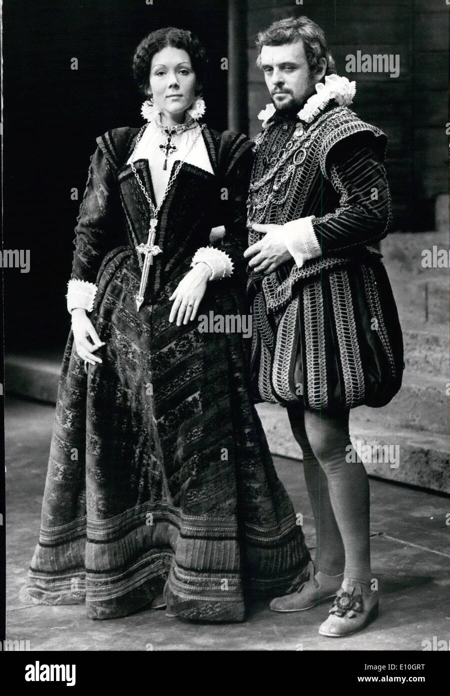 Nov. 11, 1972 - Dress rehearsal for ''Macbeth''.; There was a dress ...