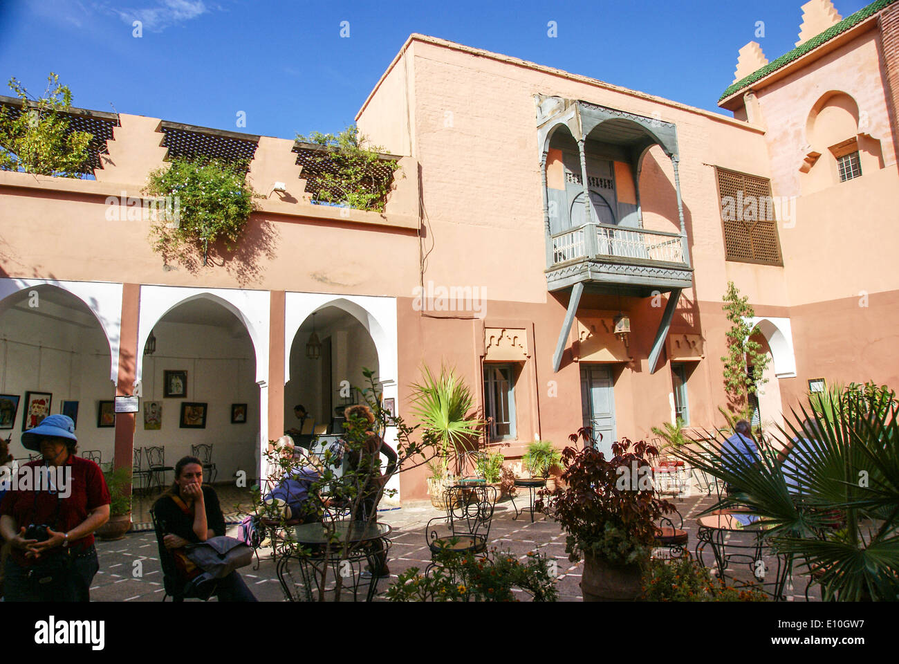 Exterior of marrakech museum hi-res stock photography and images - Alamy