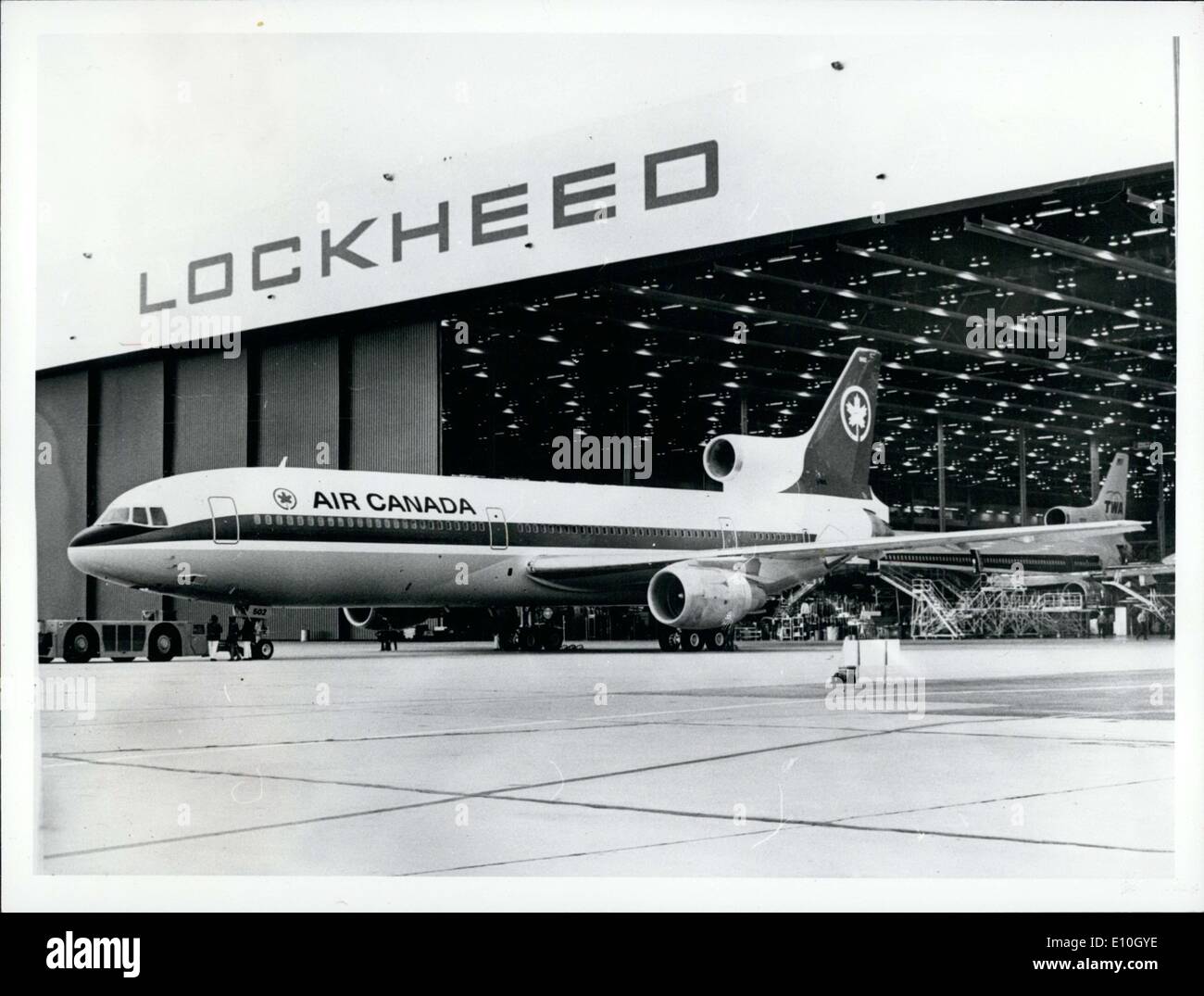 Feb. 01, 1973 - Air Canada Receives First Tri Star from Lockheed in ...