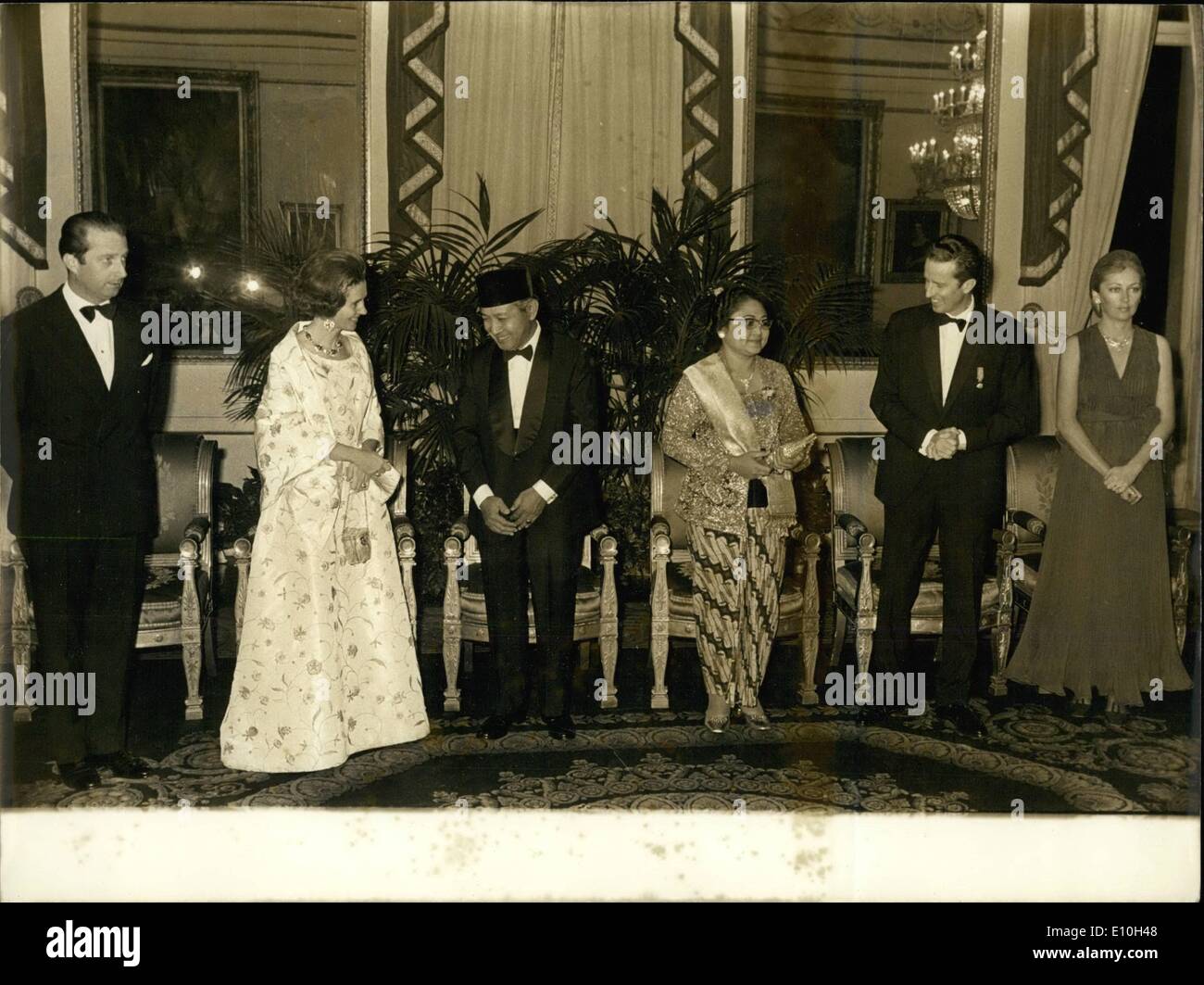 Nov. 11, 1972 - President Of indonesia On State Visit To Belgium: Photo ...