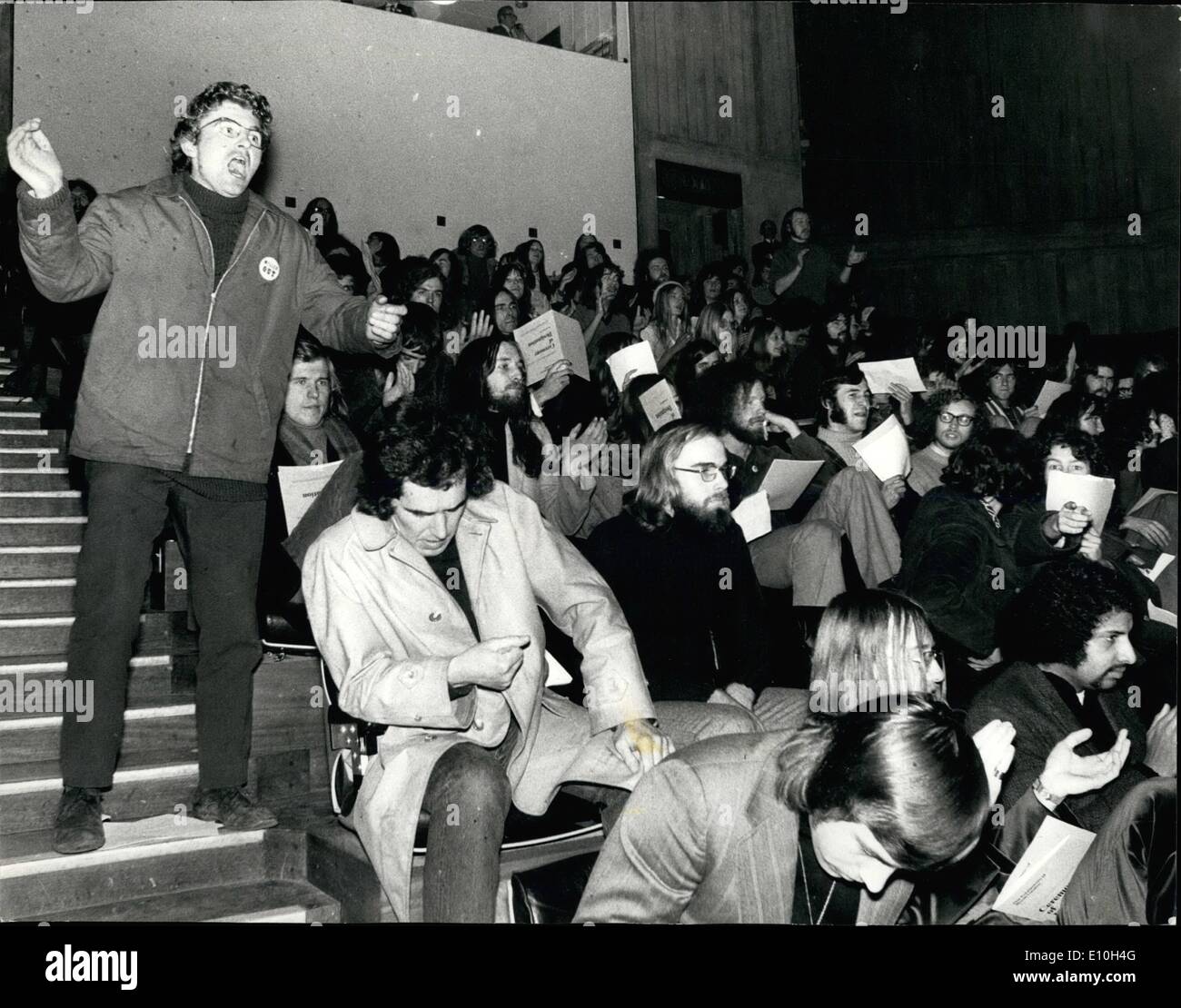 New student minister gets stormy reception hi-res stock photography and ...