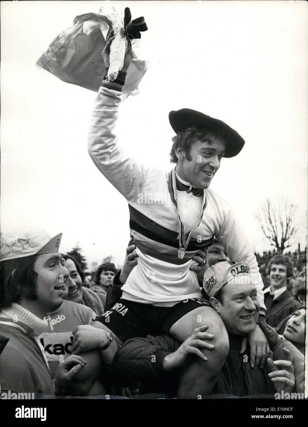 Feb. 02, 1973 - Peter Klaus Thaler of West Germany winner the world ...