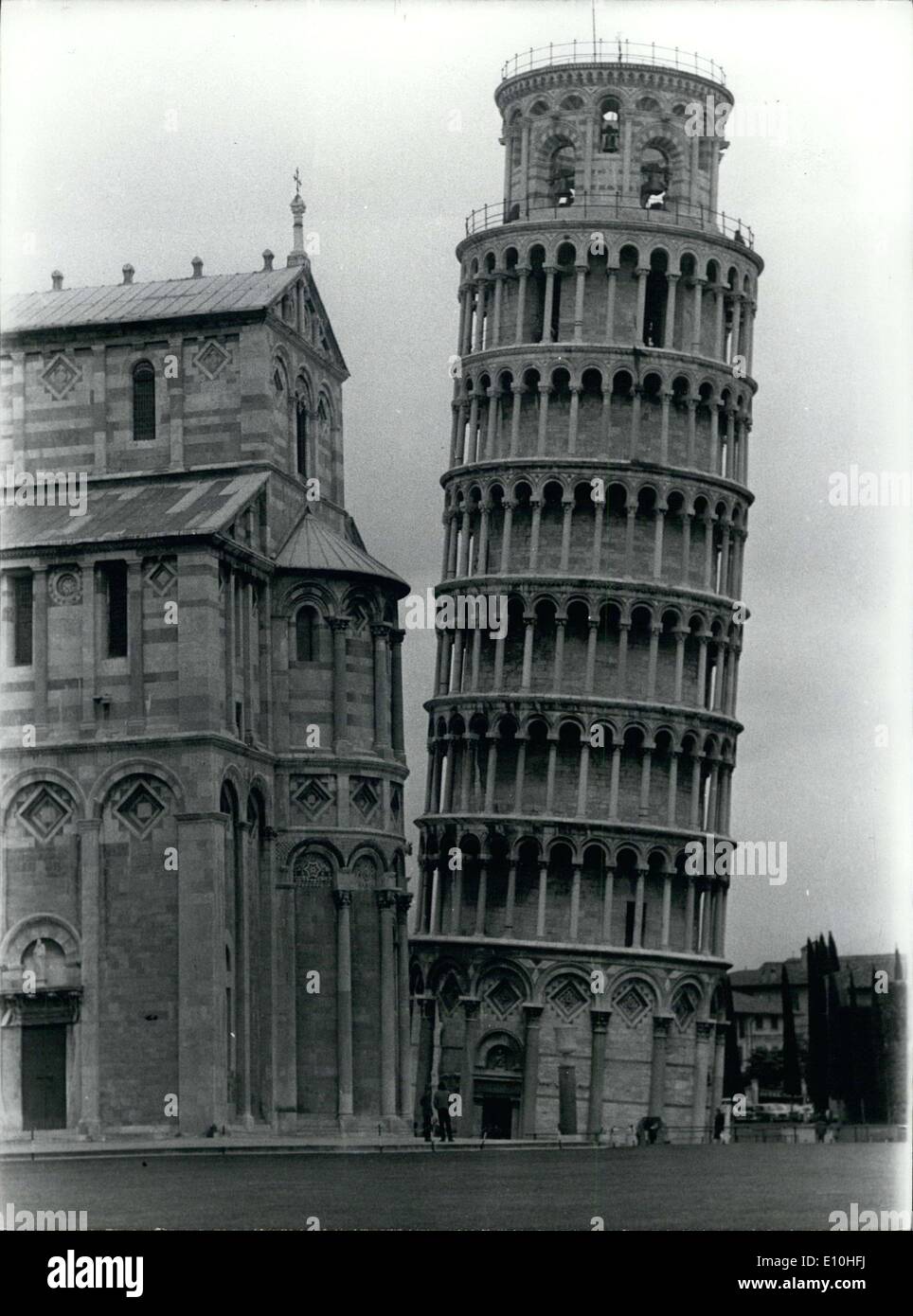 Nov. 14, 1972 - The famous Leaning Tower of Pisa'' in Venice Stock ...