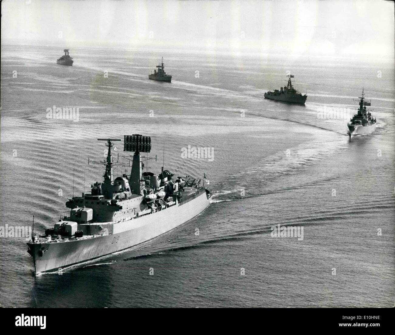 Feb. 12, 1973 - February 12th. 1973. Fleet Heads for the Rock. British ...