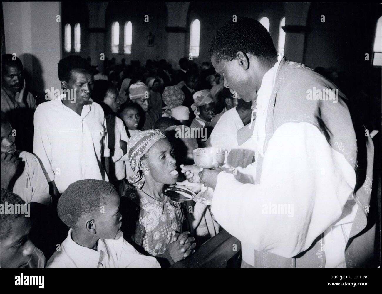 Feb. 14, 1973 - The Archbishop of Nairobi, Cardinal Maurice Otunga ...