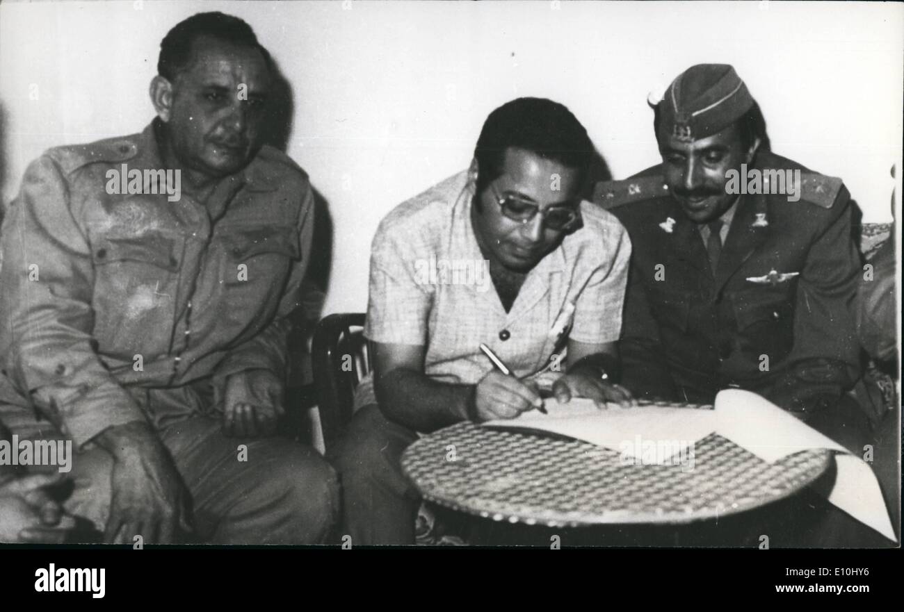 Dec. 12, 1972 - Withdrawal of armed forces in North and South. Abdallah ...