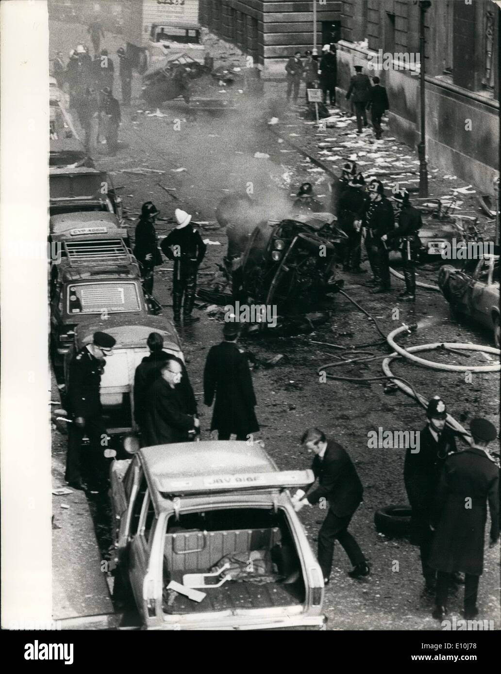 Mar 03 1973 explosion in whitehall hi-res stock photography and images ...
