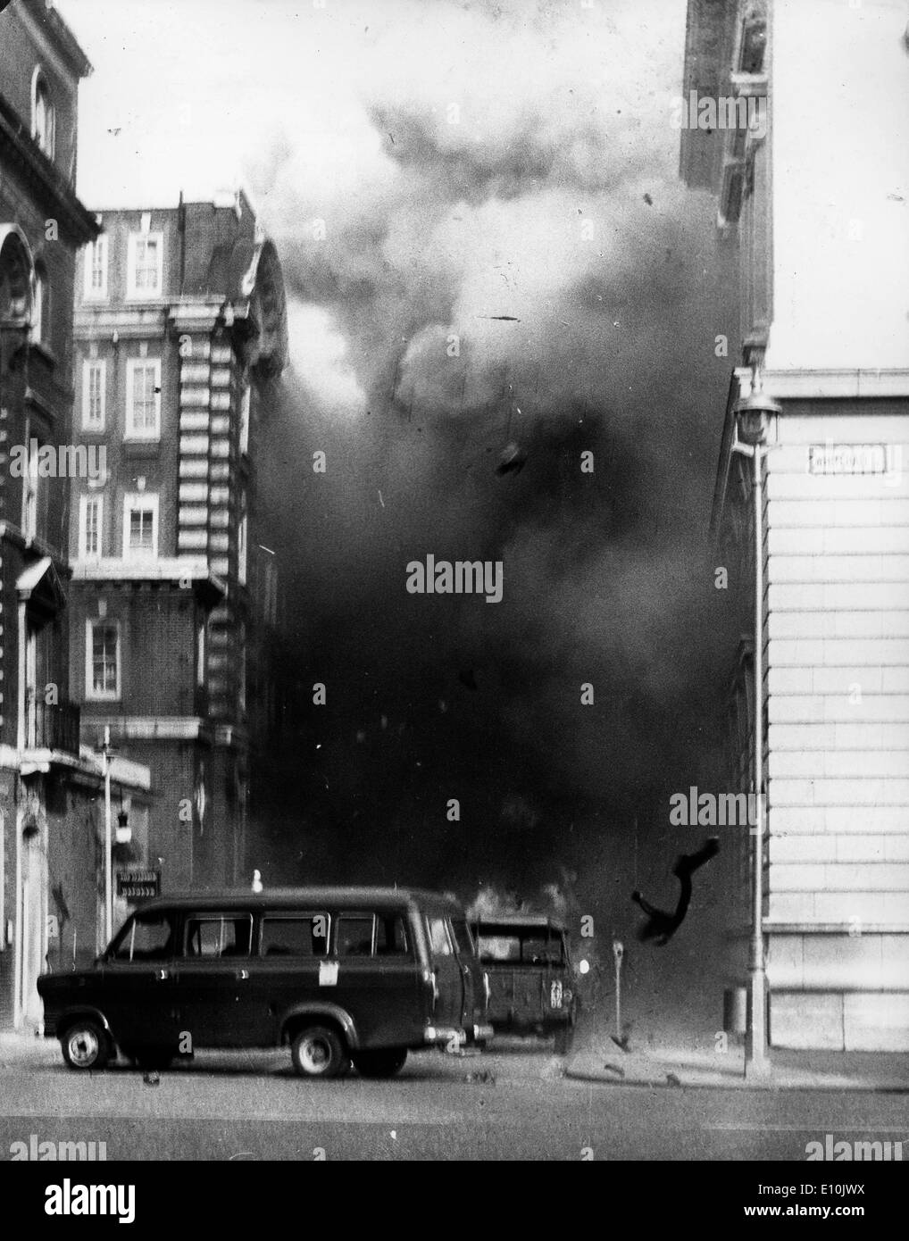 Exploded car Black and White Stock Photos & Images - Alamy