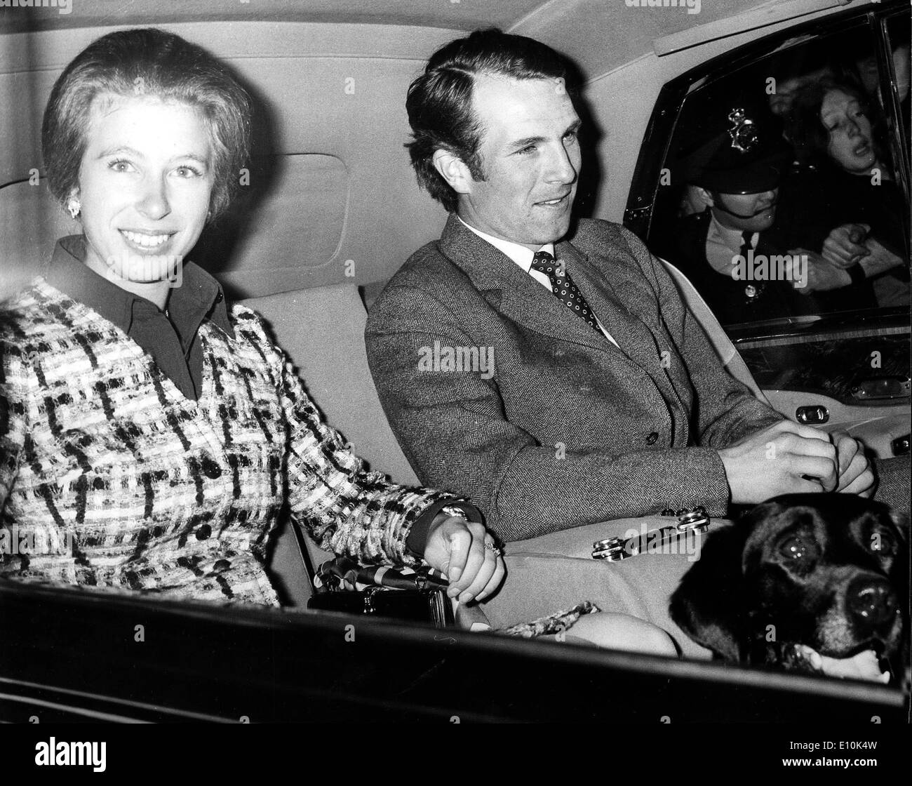 Princess Anne and husband Mark Phillips Stock Photo - Alamy