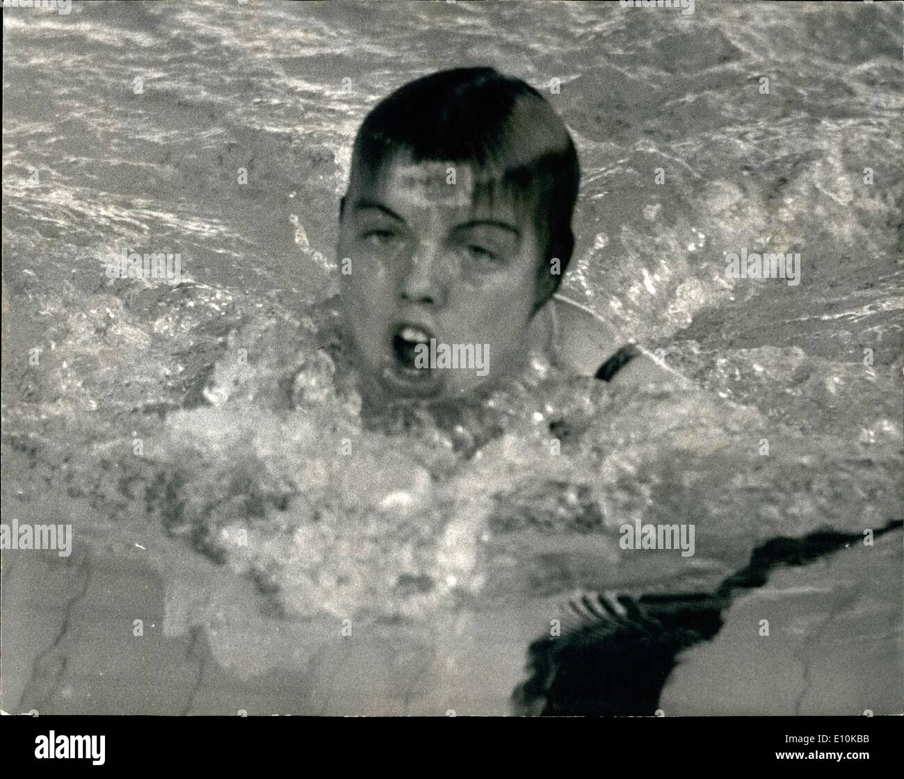 Apr. 04, 1973 - Coca cola swimming international at Crystal Palace ...