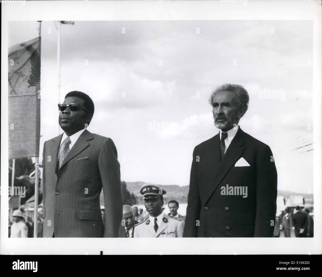 May 05, 1973 - Haile Selassie & ... OAU Conference, Addis Ababa Stock ...
