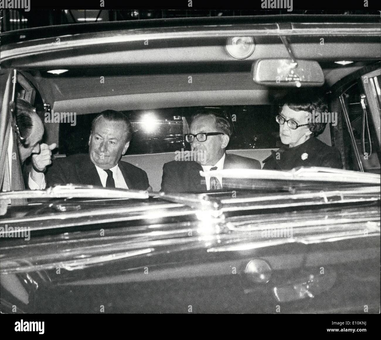 Dom mintoff takes his wife to wembley final hi-res stock photography ...