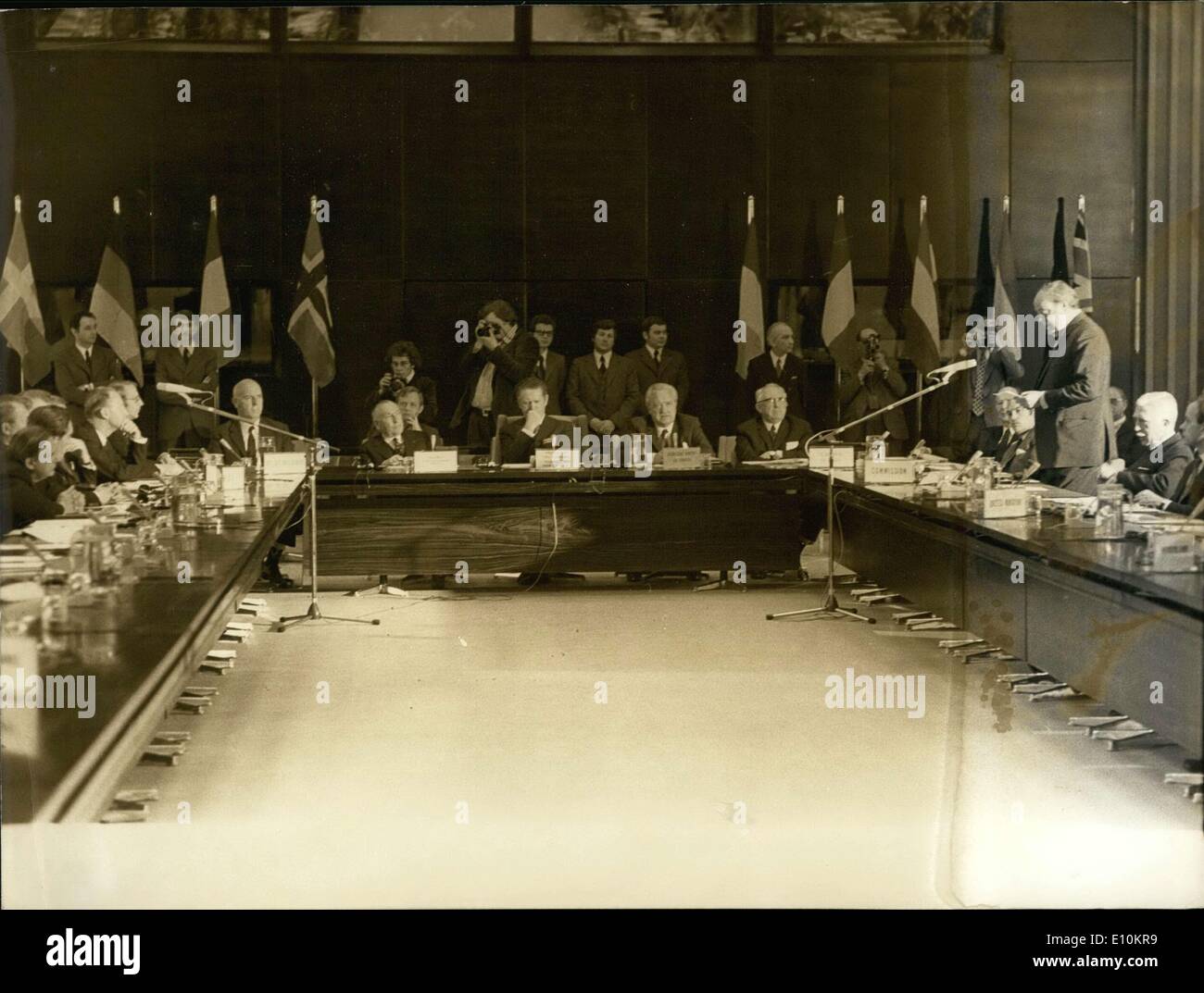 May 15, 1973 - Christopher Soames Speaks During Meeting at Egmont ...