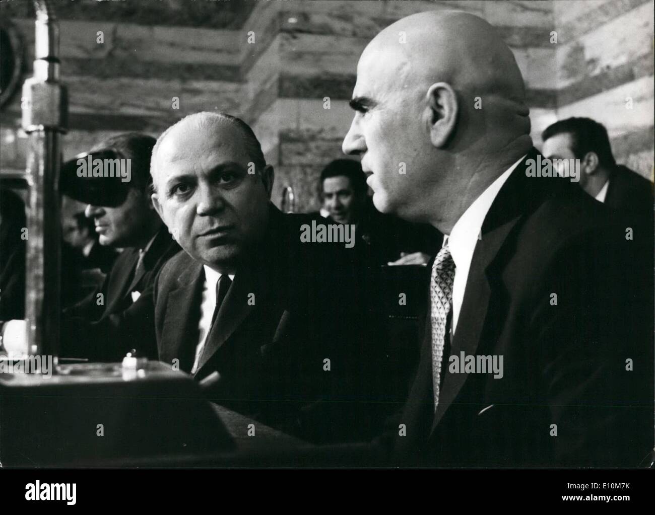 Jun. 06, 1973 - Deputy Premier Stylianos Pattakos (right) and Nicholas ...