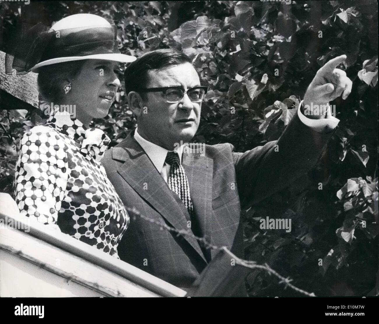 Jun. 06, 1973 - Princess Anne Visits The Berlin Wall: Princess Anne ...