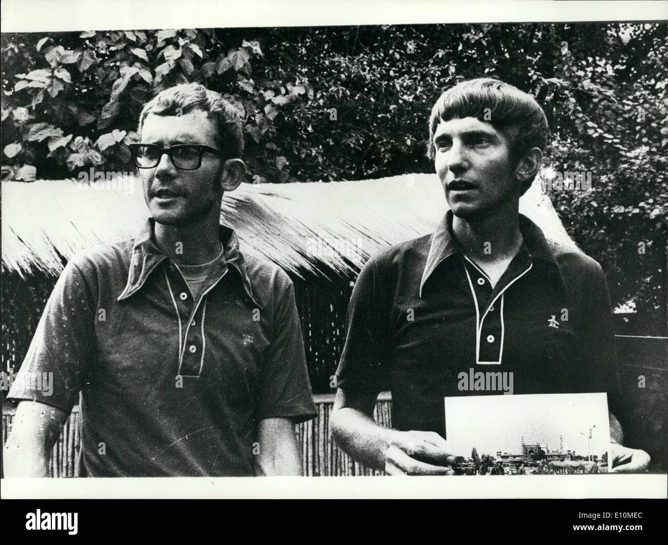 Jun. 06, 1973 - Two American Brother are Walking Around the World. For ...