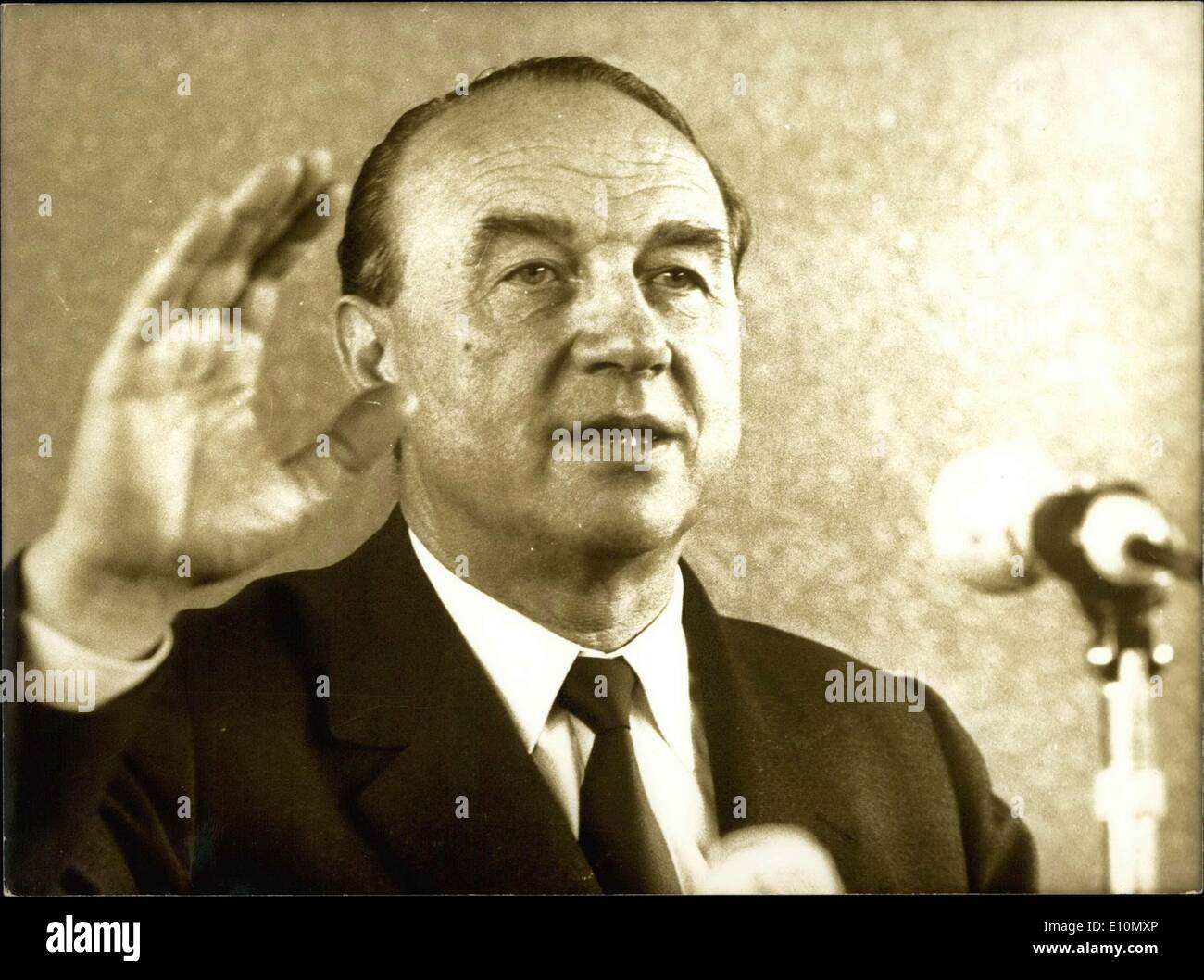 1973 raymond marcellin hi-res stock photography and images - Alamy