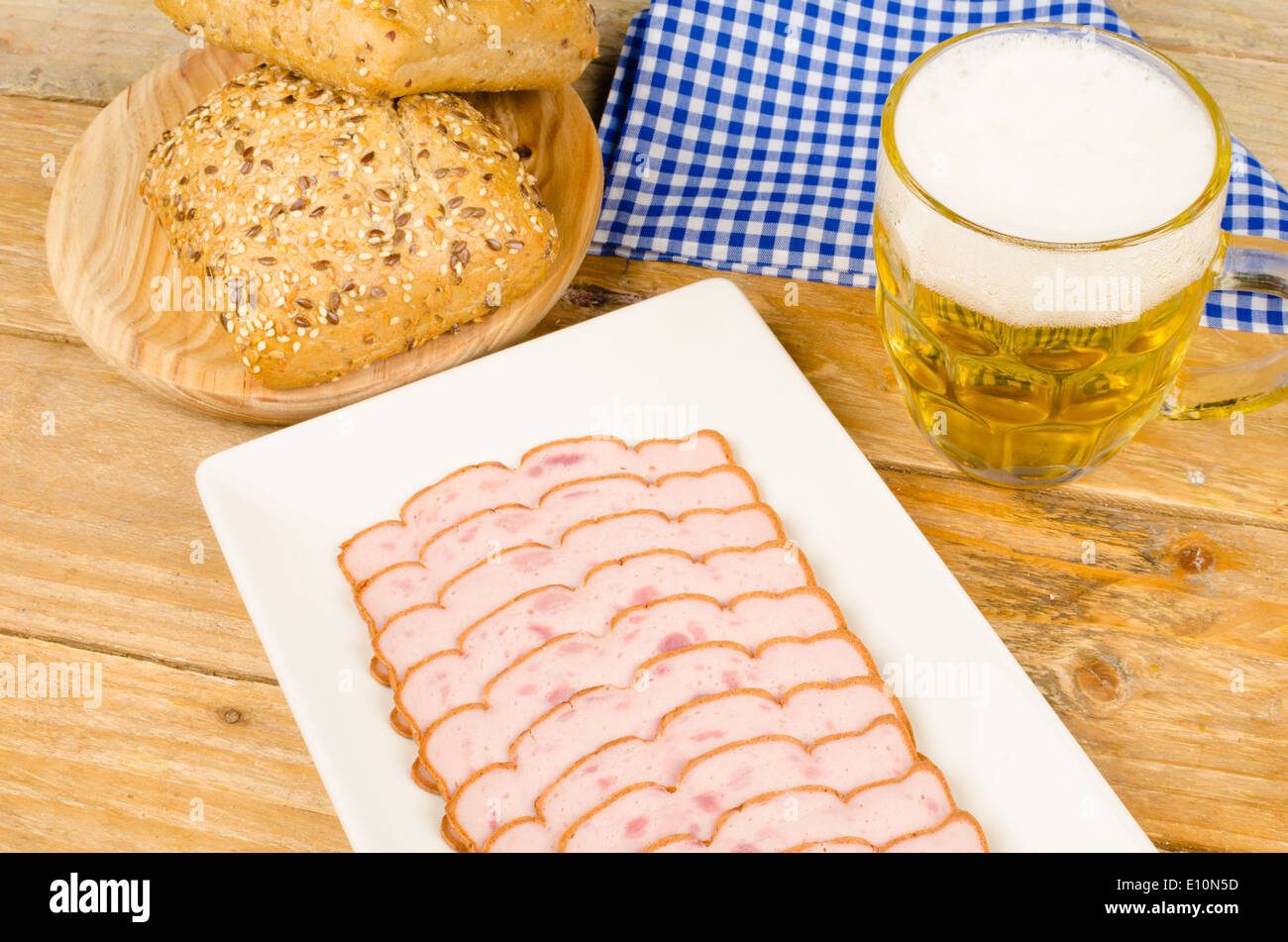 Leberkaese beer hi-res stock photography and images - Alamy