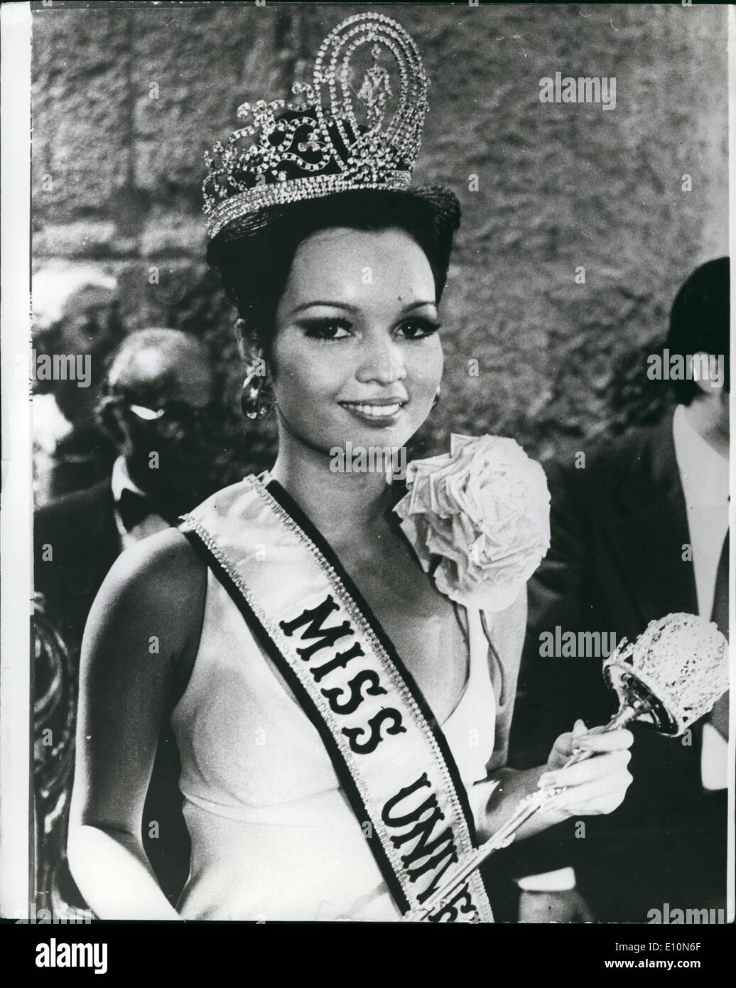 Jul. 07, 1973 - Miss Philippines elected as Miss Universe: Photo Shows ...