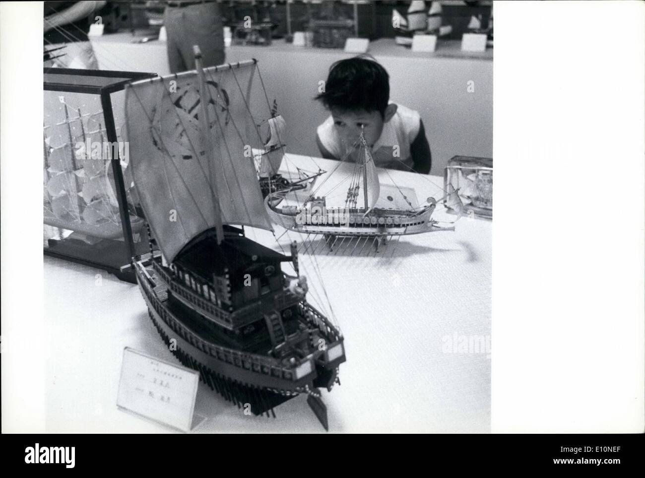 Aug. 08, 1973 - Model ships of the world Exhibit at Yokohama ...