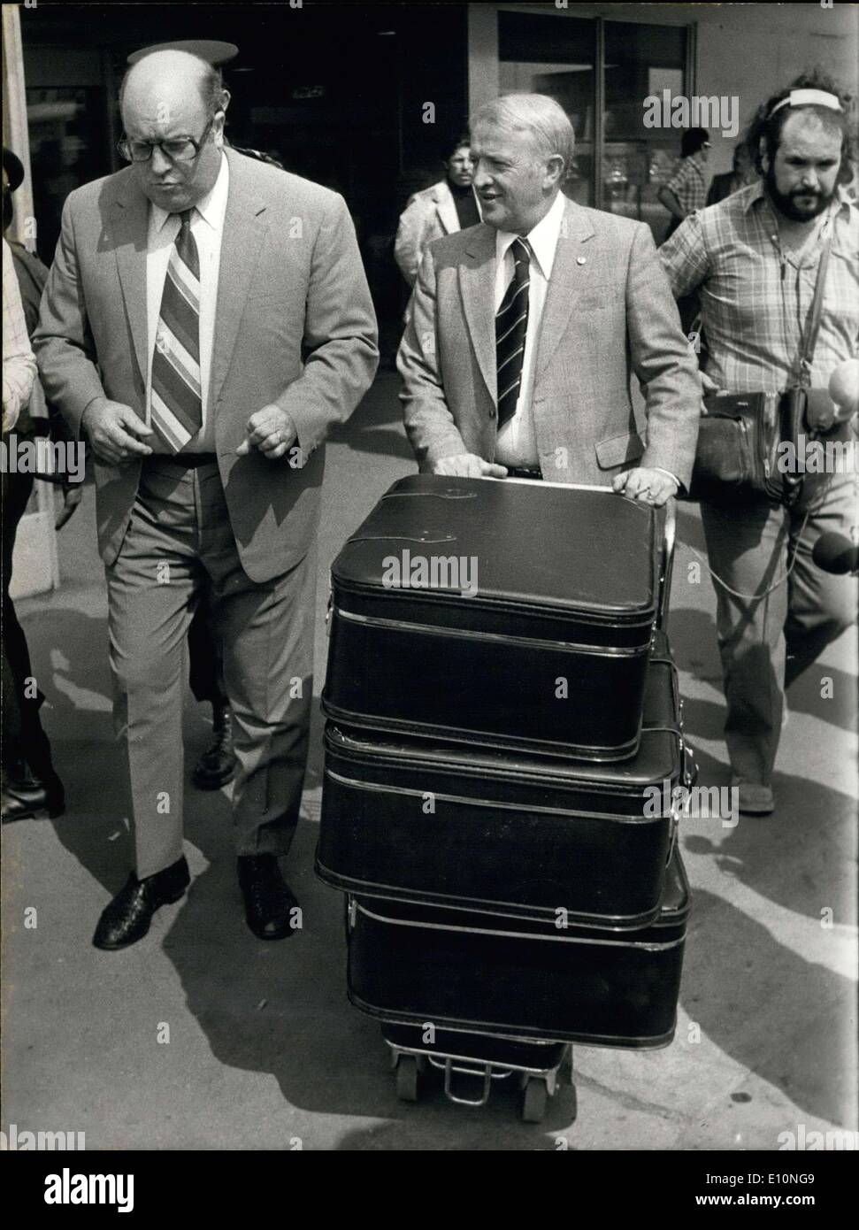 Aug. 14, 1973 - Romanian Coach Stephan Kovacs is seen here at the ...