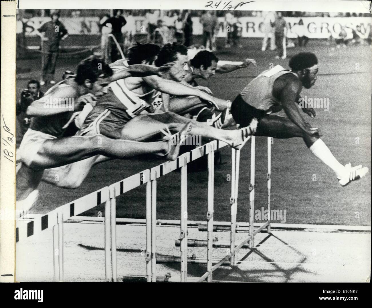Jul. 07, 1973 - Another World Record For Rod Milburn: Photo Shows Rod ...