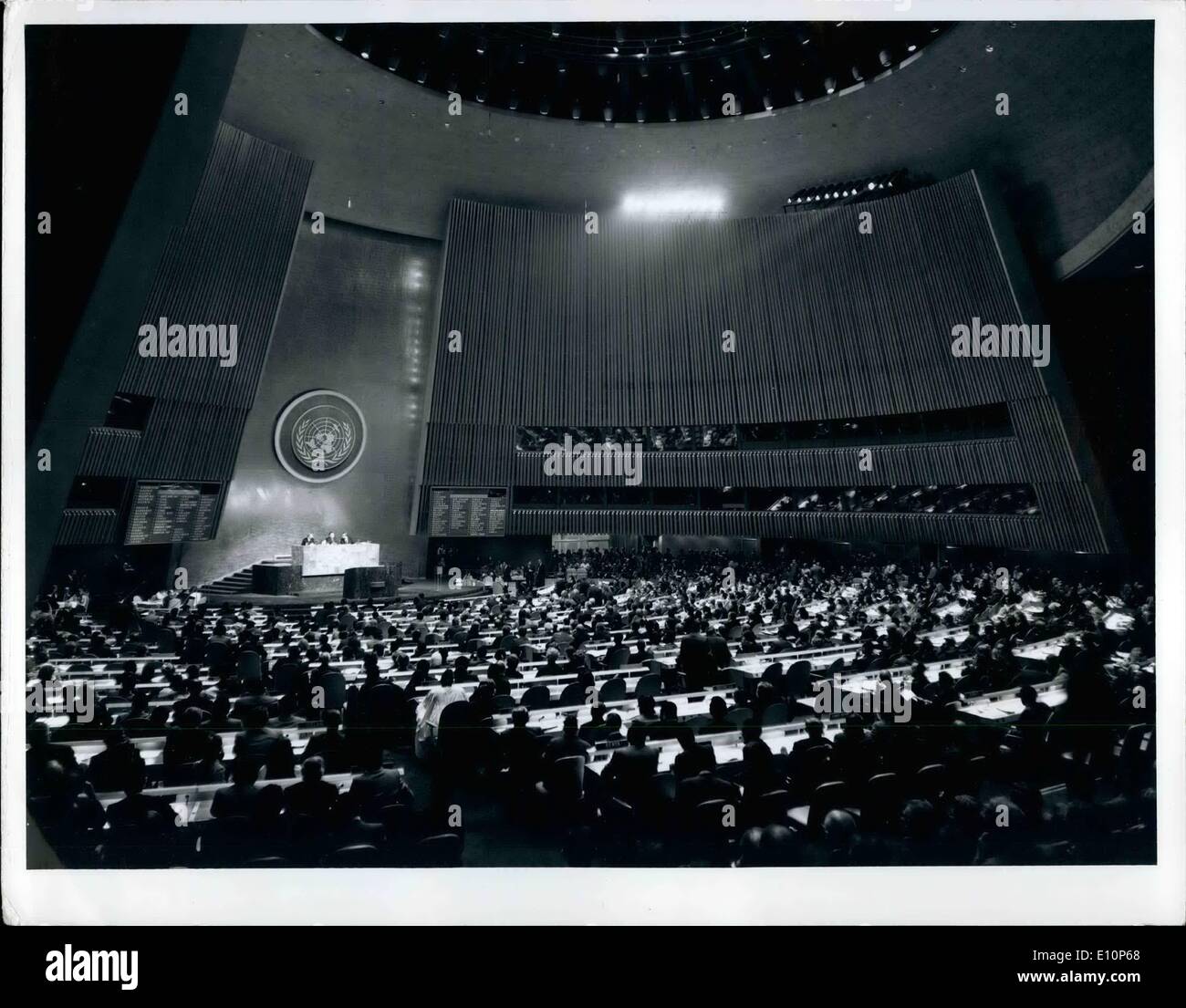 Sep. 09, 1973 - U.N. in Geneva Stock Photo - Alamy