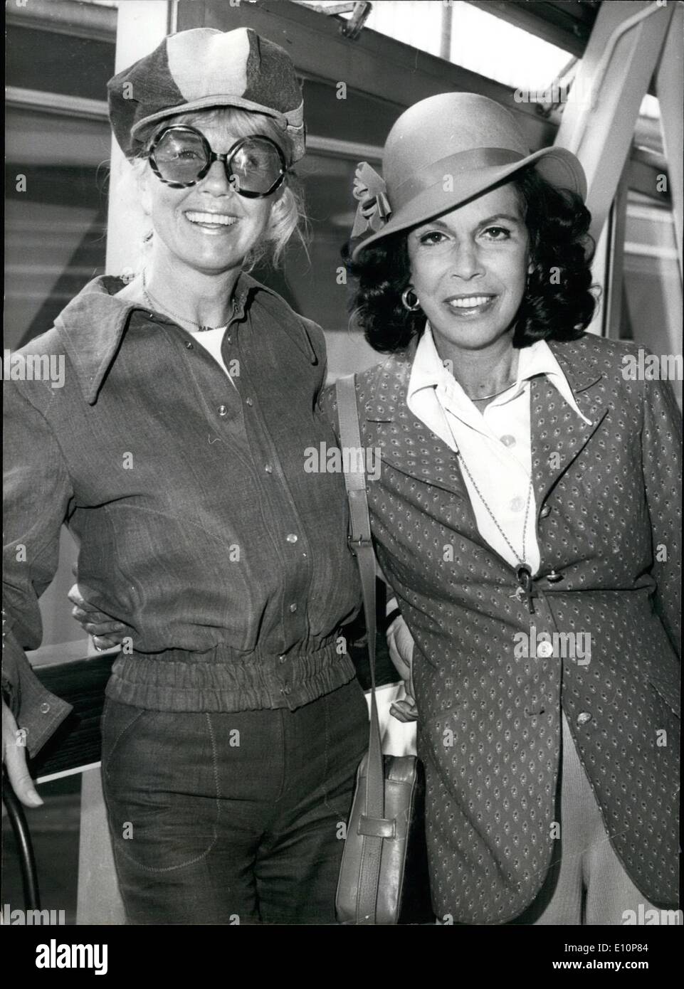 Sep. 09, 1973 - Doris Day arrives in London: Famous hollywood singing ...