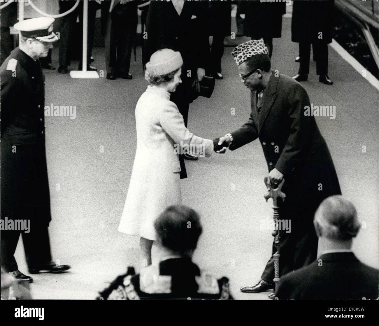Dec. 12, 1973 - President Mobutu Arrives on State Visit: President ...