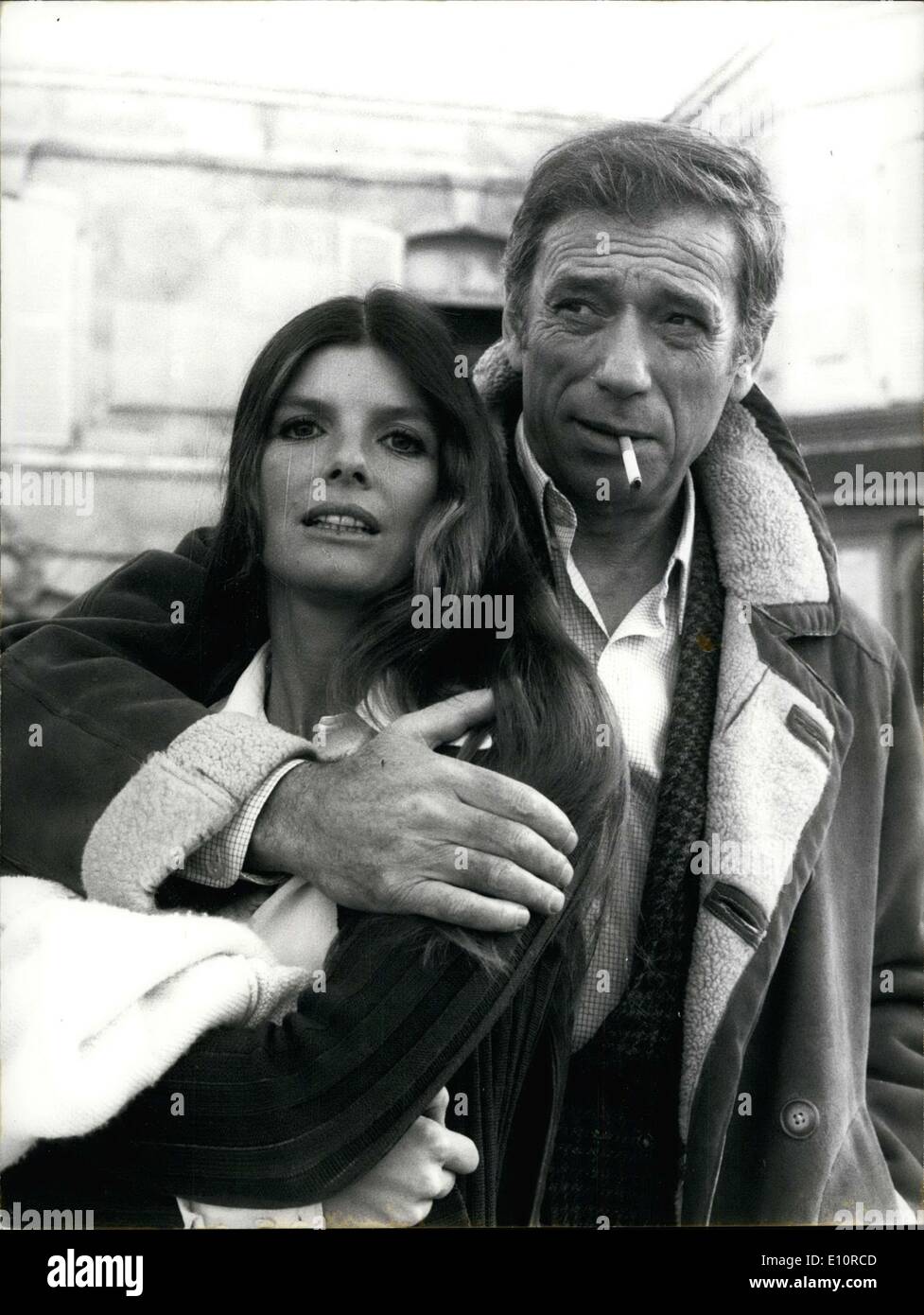 Dec. 18, 1973 - Philippe Labro introduces his new movie ''Chance and Violence'' starring Yves ...