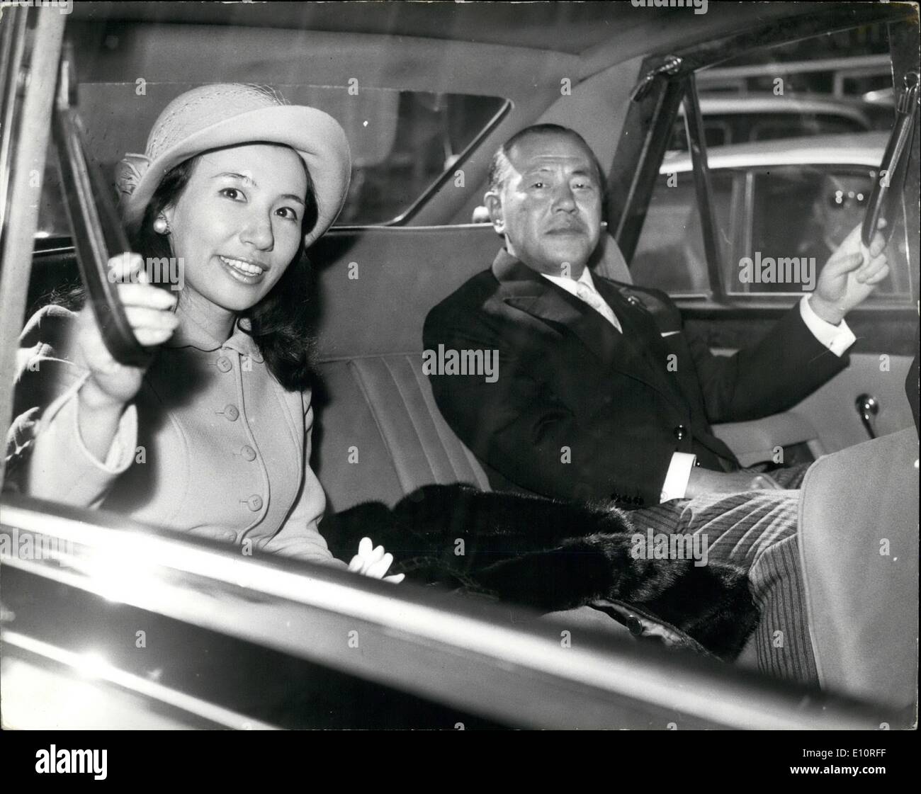 Oct. 10, 1973 - Japanese Premier Goes To The Palace: Mr. Tanaka, the ...