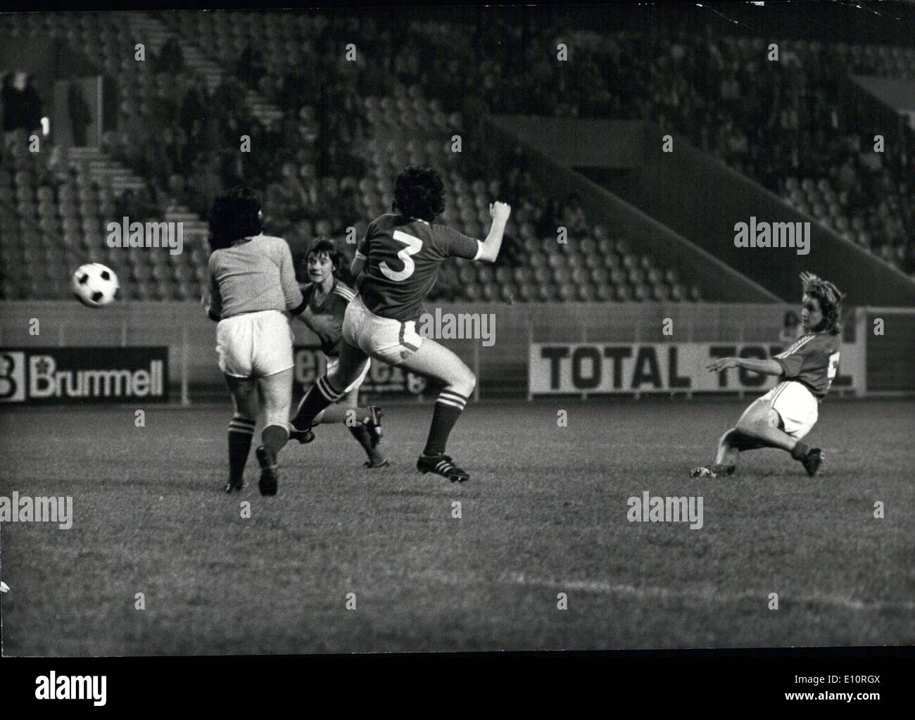 Oct. 11, 1973 - France versus Ireland at soccer match Stock Photo - Alamy