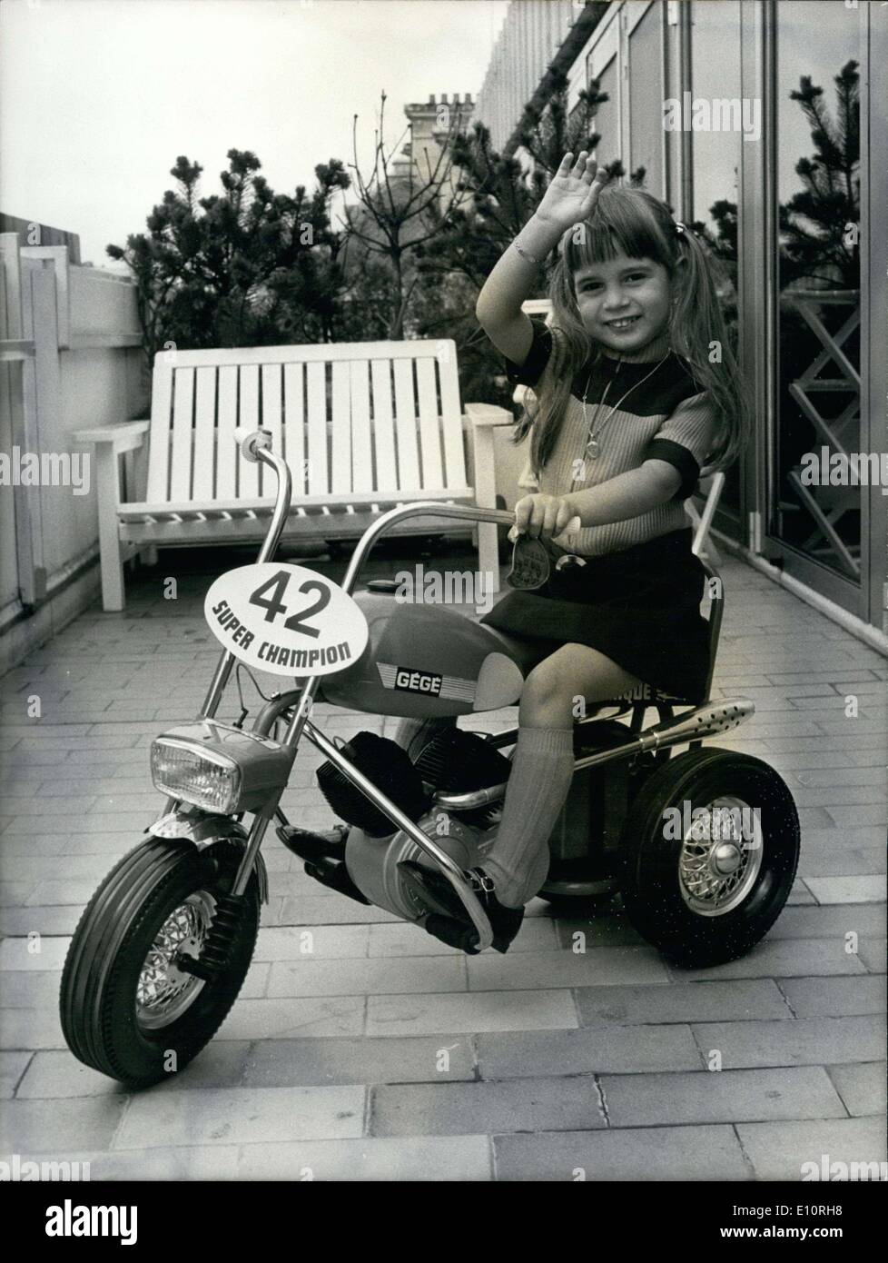 Oct. 15, 1973 - Electric Battery-Powered Motorbike Made by Toy-Maker ...