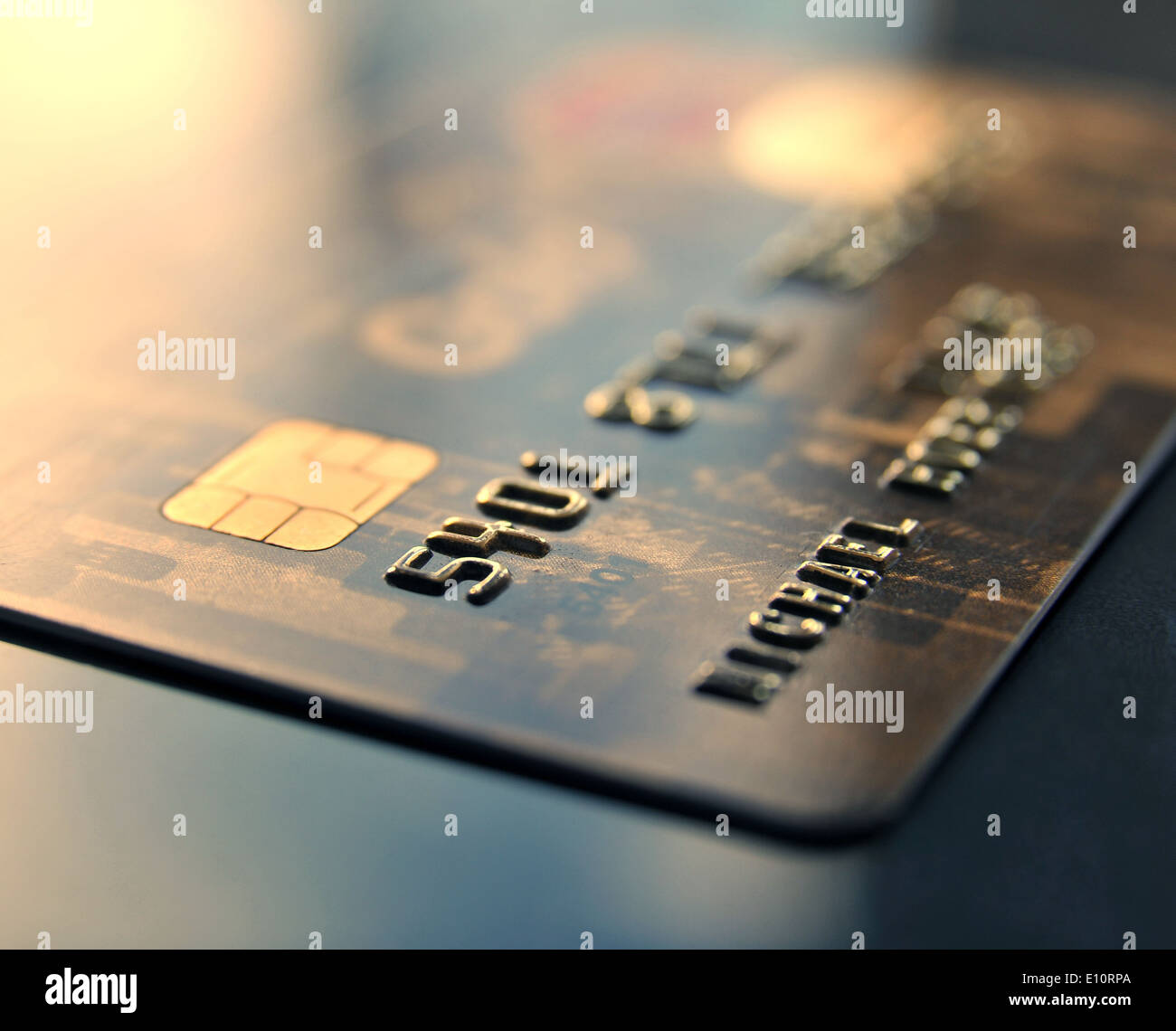 Gold business card hi-res stock photography and images - Alamy