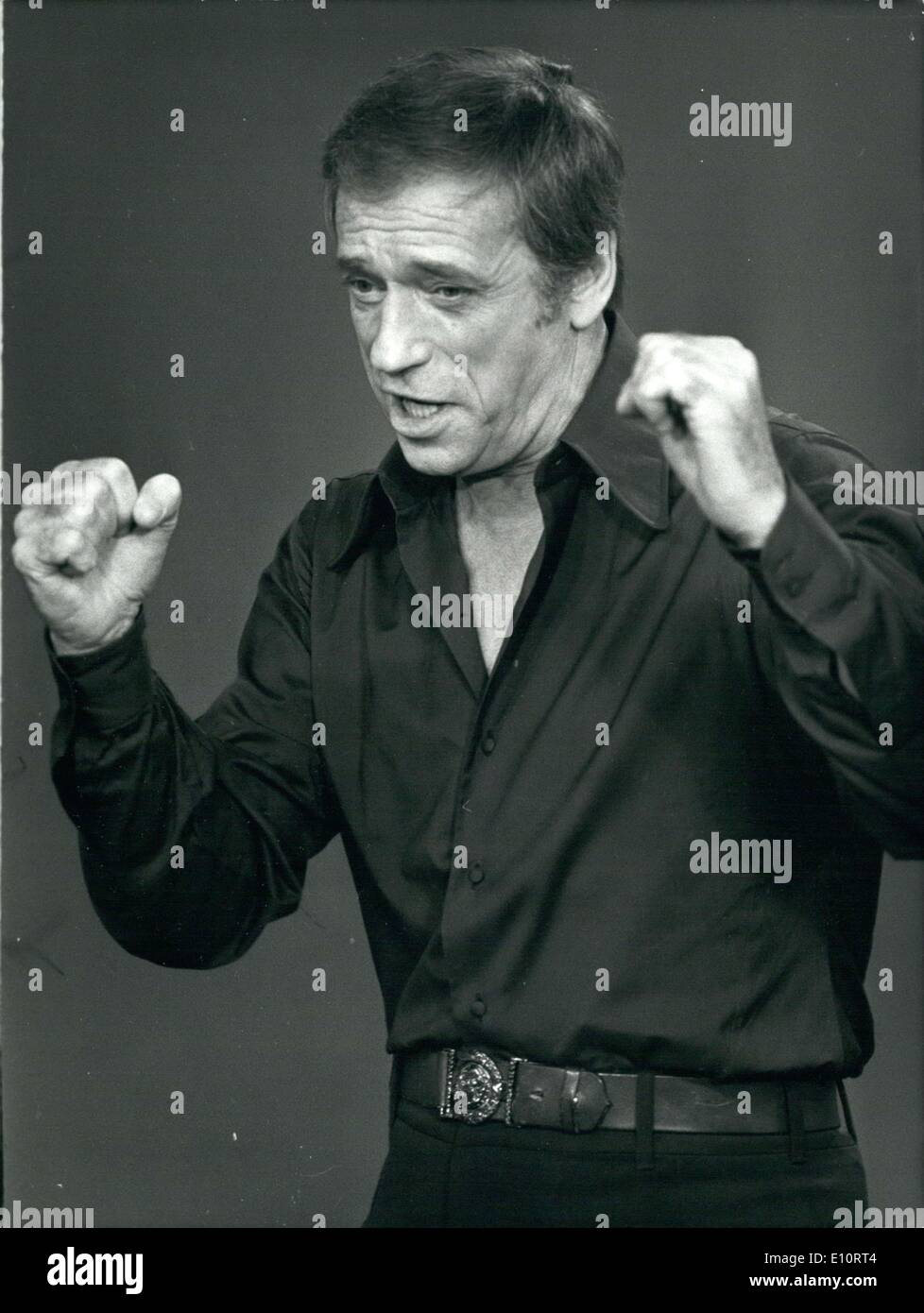 Oct. 26, 1973 - After a long absence from the Parisian stage and French ...