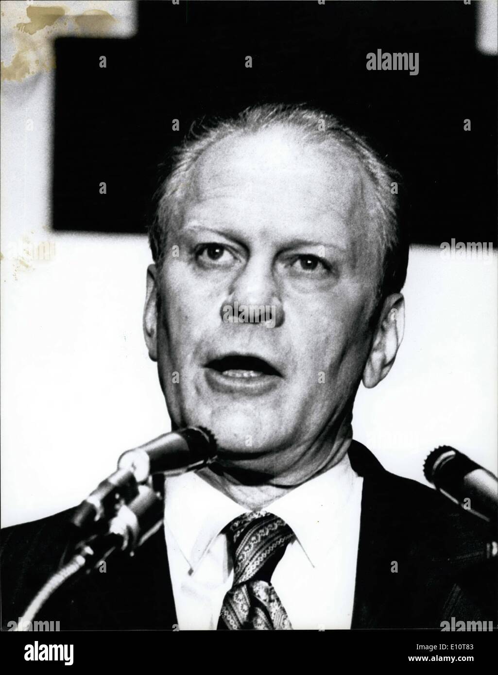 1974 vice president gerald ford hi-res stock photography and images - Alamy