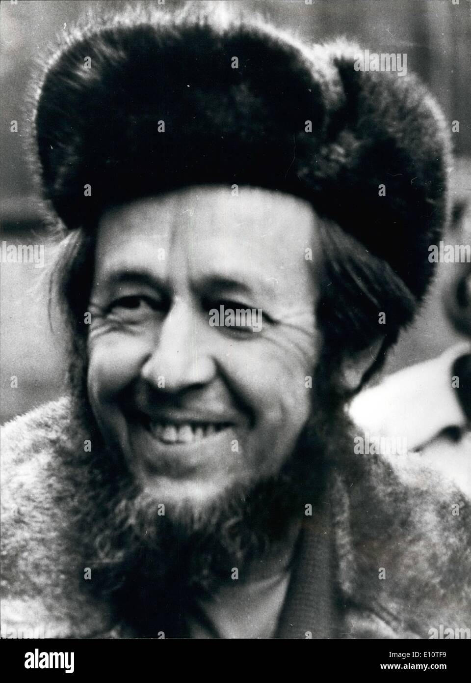 Feb. 02, 1974 - Solzhenitsyn in Copenhagen.: Alexander Solzhenitsyn ...