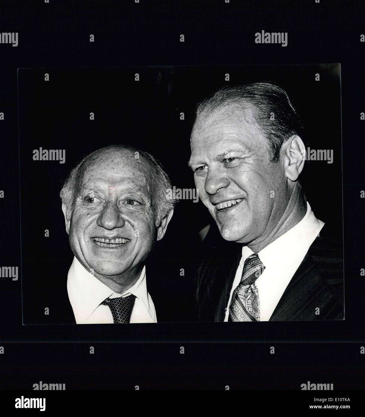 1974 javits and ford hi-res stock photography and images - Alamy