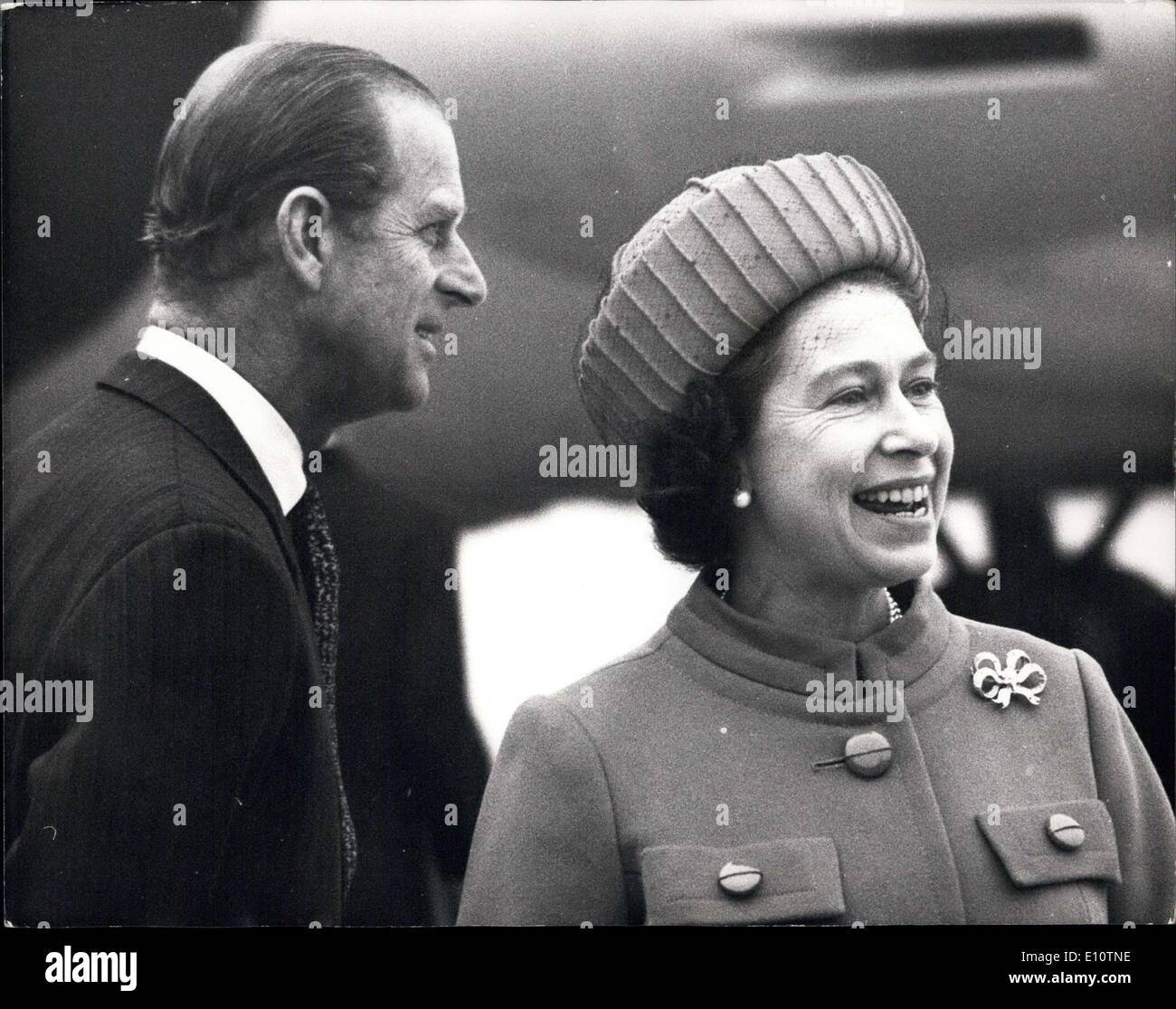 Mar. 23, 1974 - The Queen and Prince Philip arrive at Heathrow from ...
