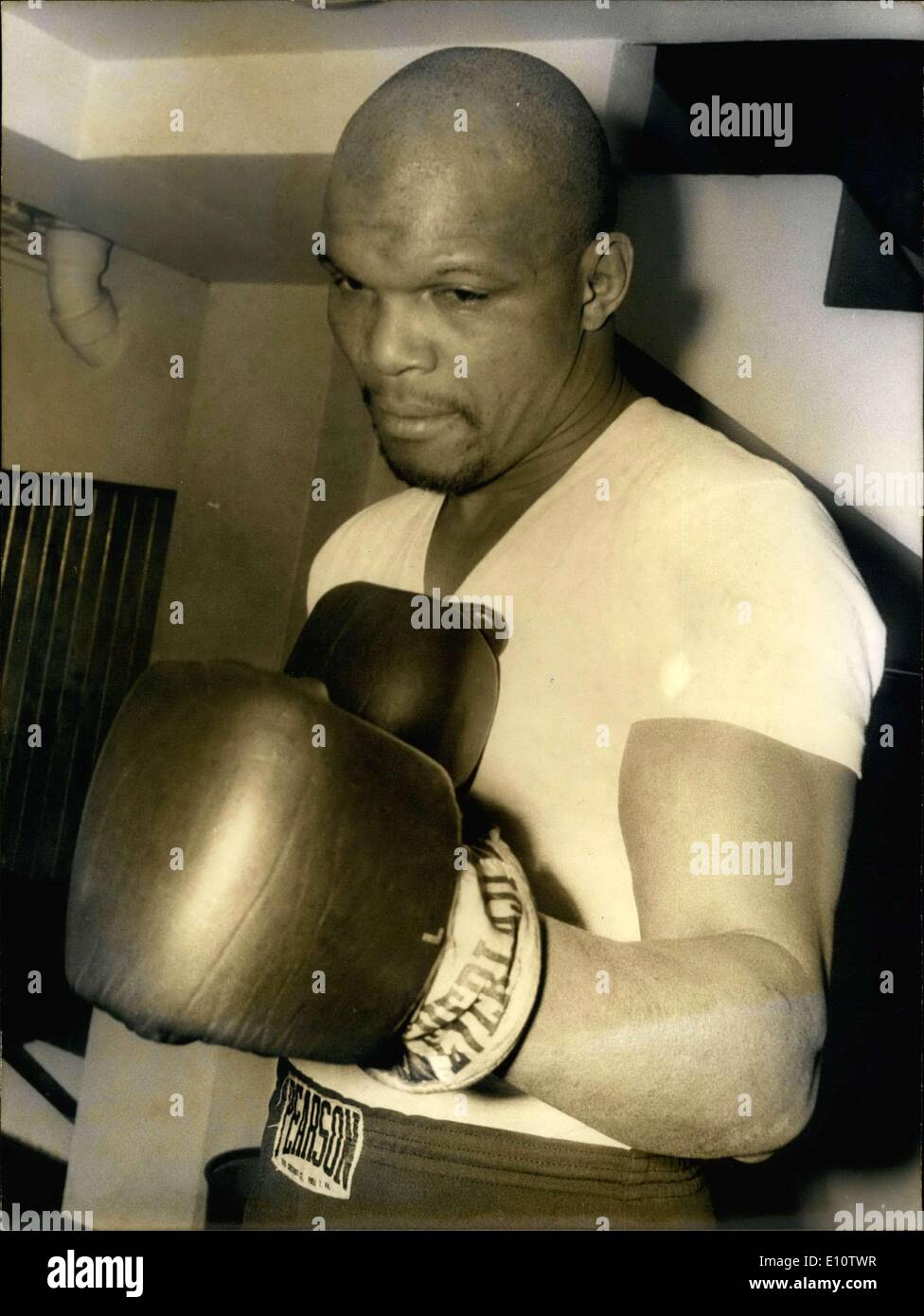 Feb. 20, 1974 - American boxer BENNY BRISCOE is currently training at ...