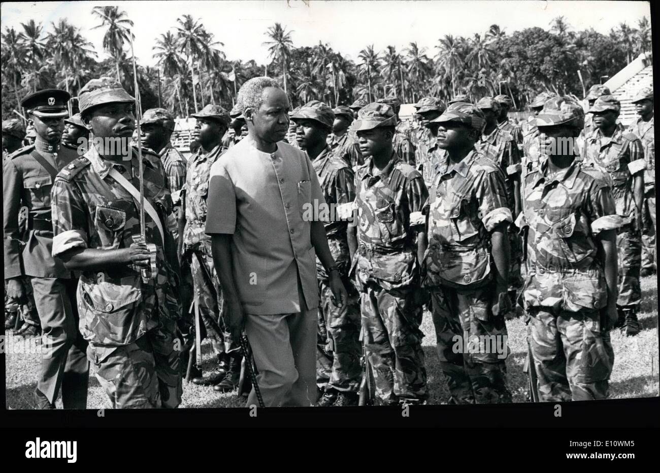 May 05 1974 Ten Years Tanzania Before The Parade President Nyerere
