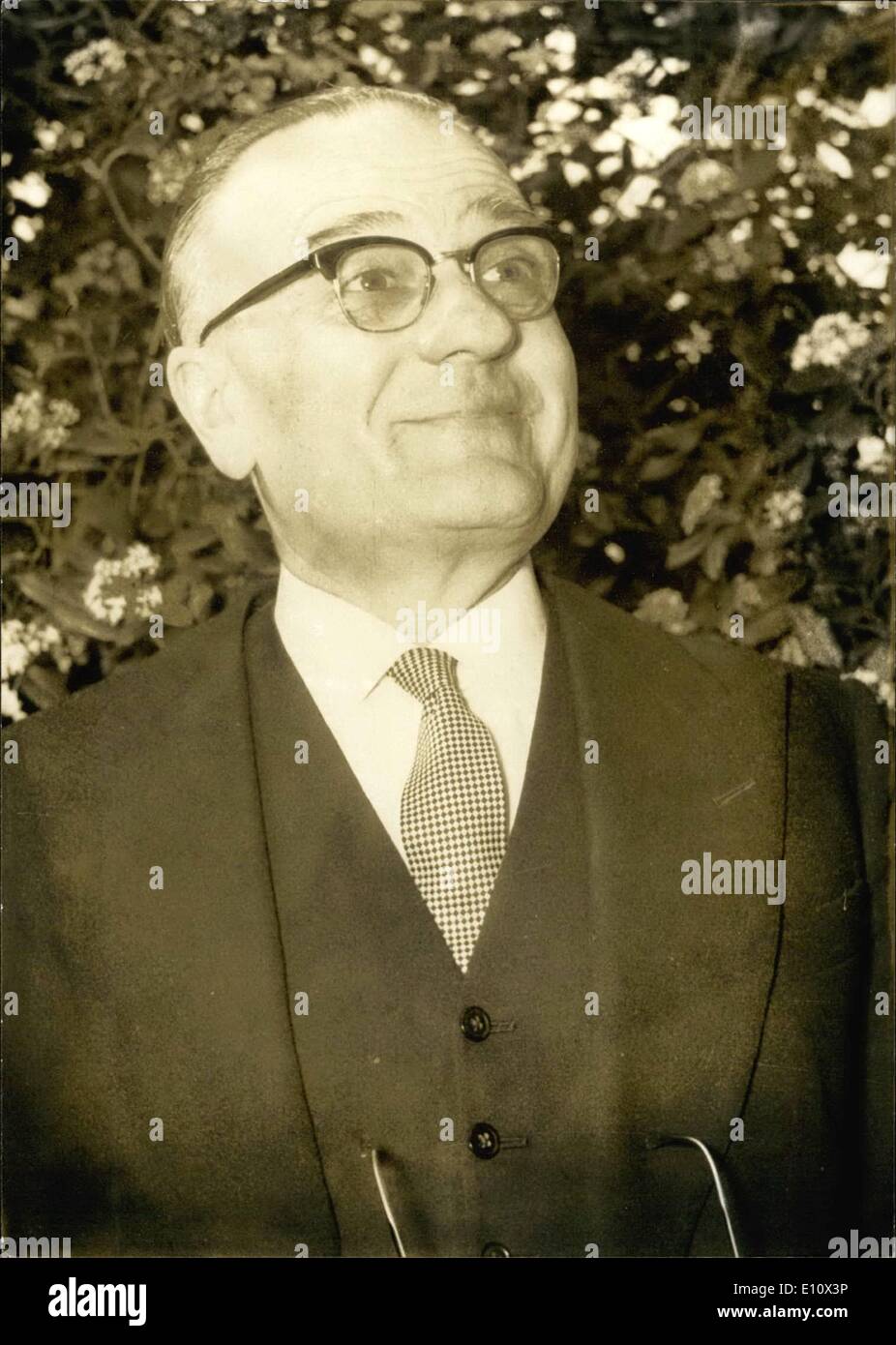 Jul. 07, 1974 - George Mauros Greek Deputy Premier and Foreign Minister ...