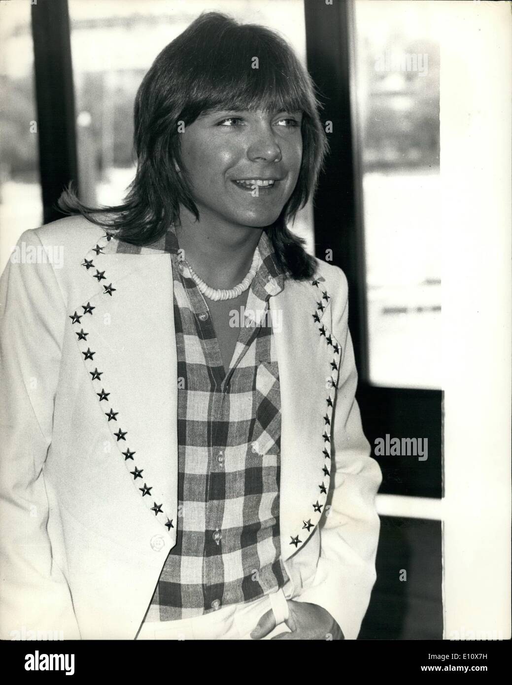 May 05, 1974 - David Cassidy Holds Press Conference: American pop idol ...