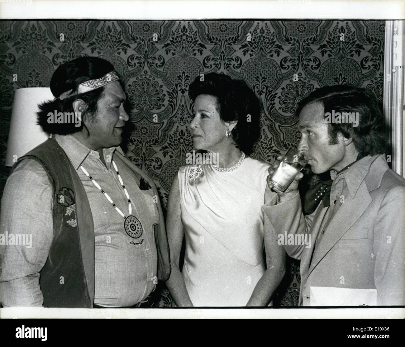 May 05, 1974 - Sam Cagey. Lummi Indian - Kitty Carlyle - Dick Cauett at ...