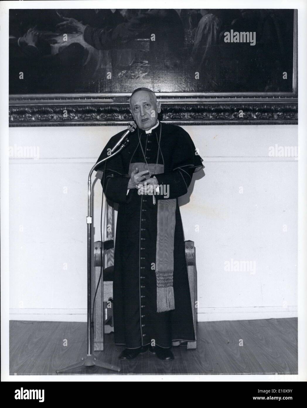 May 07, 1974 - Jozsef Cardinal Mindszenty at the Hungarian house, New ...