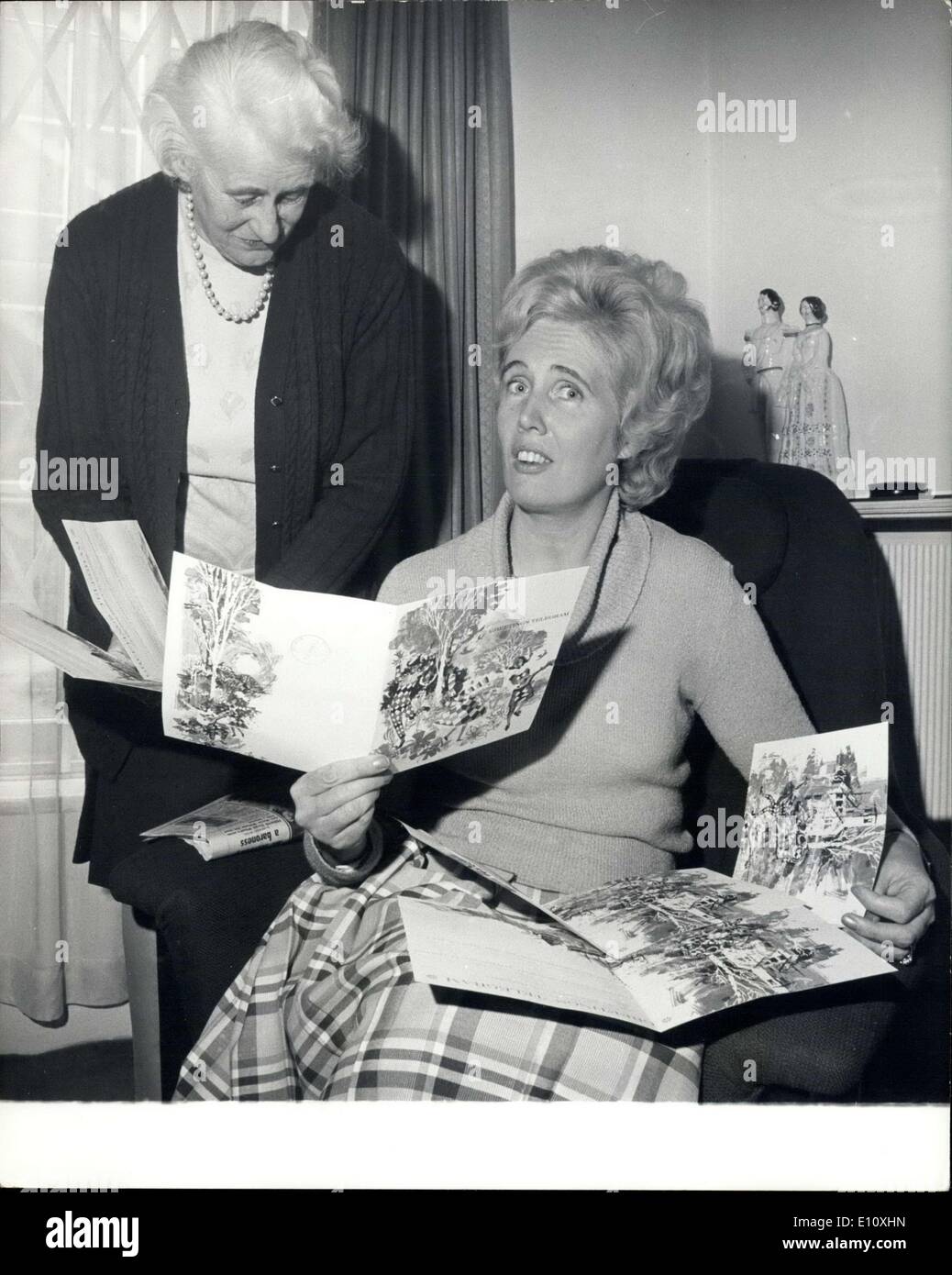 May 24, 1974 - Lady Marcia Harold Wilson gives his secretary a life ...