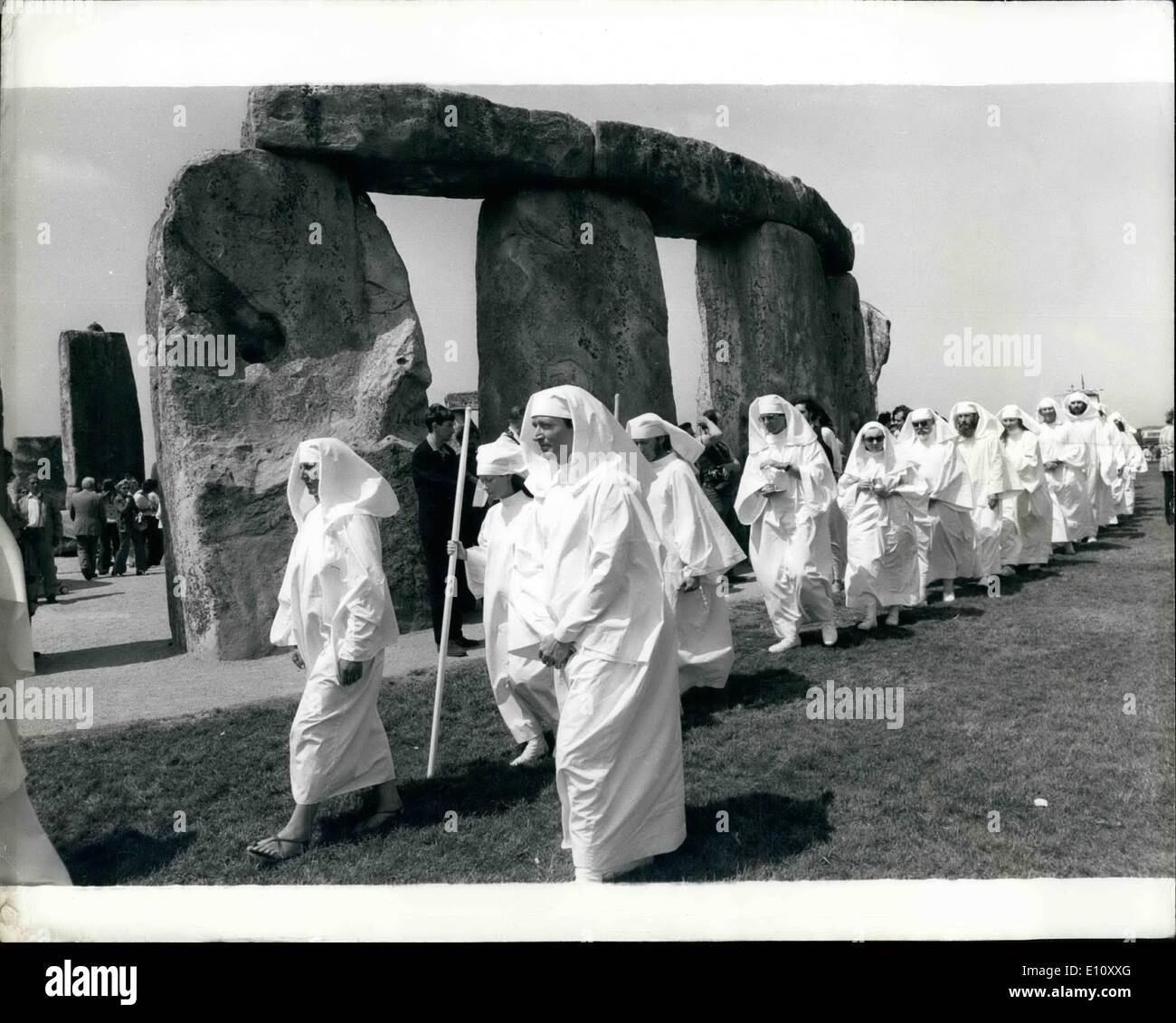 Jun. 06, 1974 - ANCIENT DRUID ORDER CELEBRATES SUMMER SOLSTICE: The ...