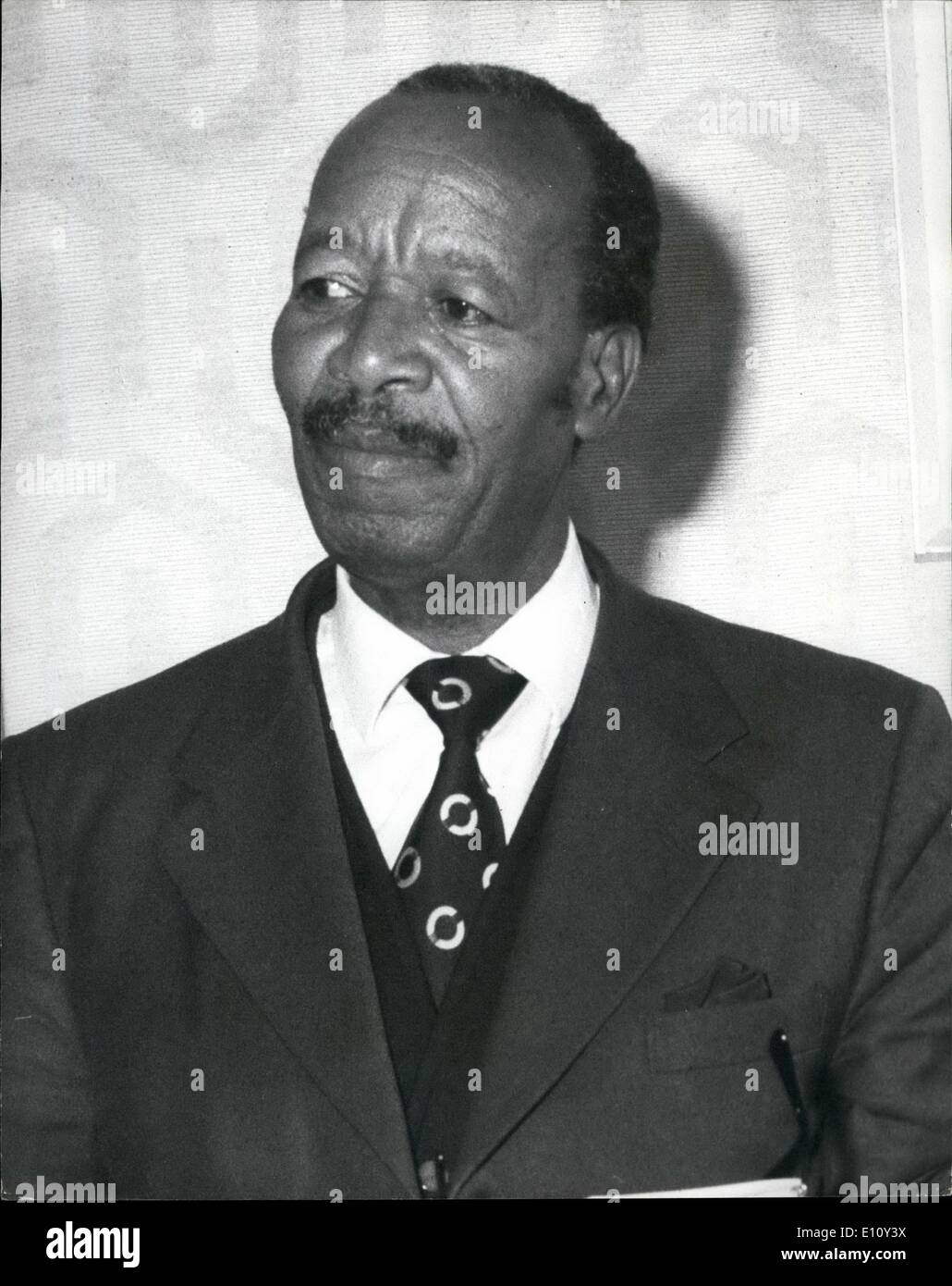 Aug. 08, 1974 - Leaders from South Africa's homelands hold press ...